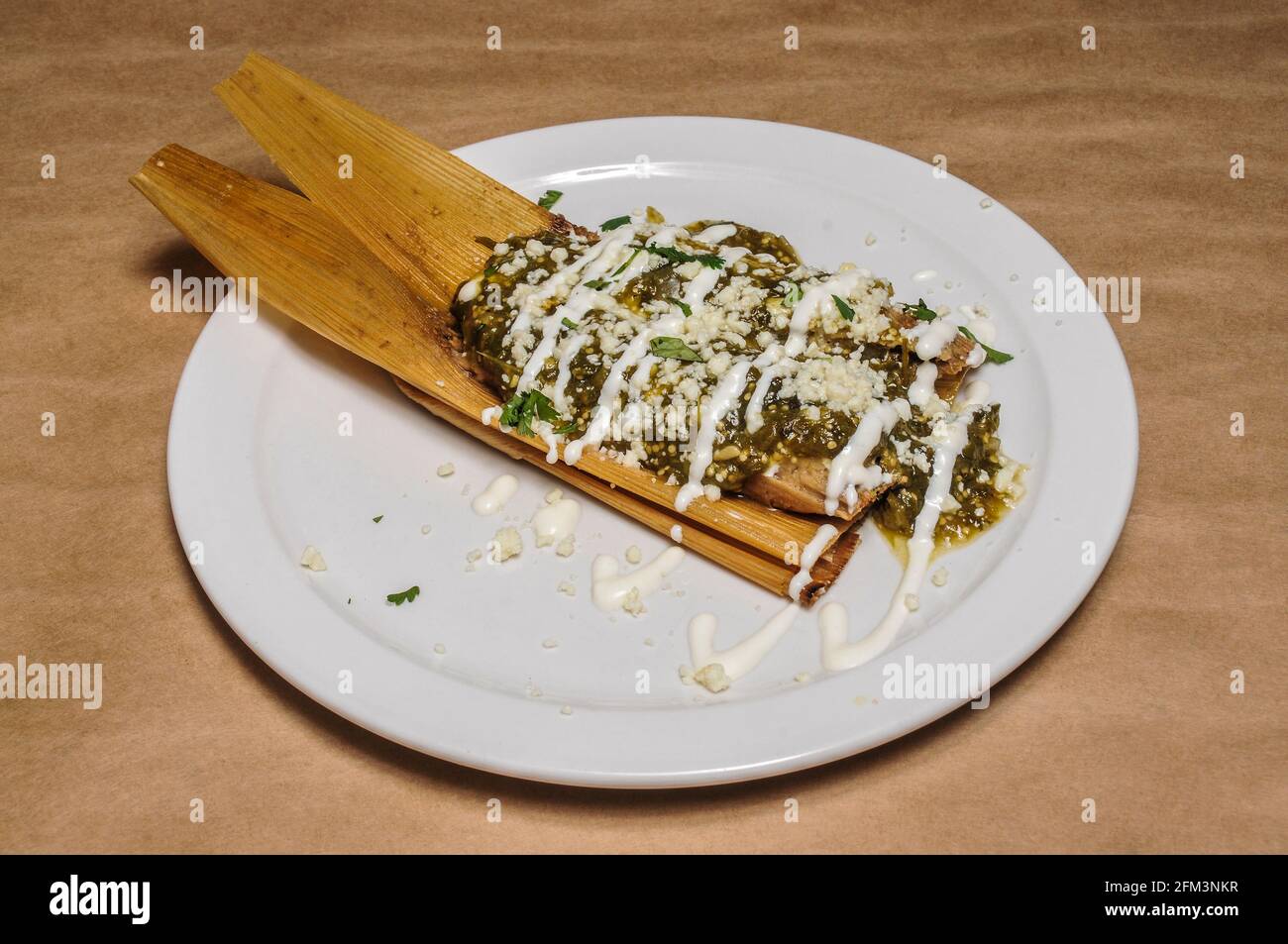 Delicious authentic Mexican cuisine known a tamales Stock Photo - Alamy