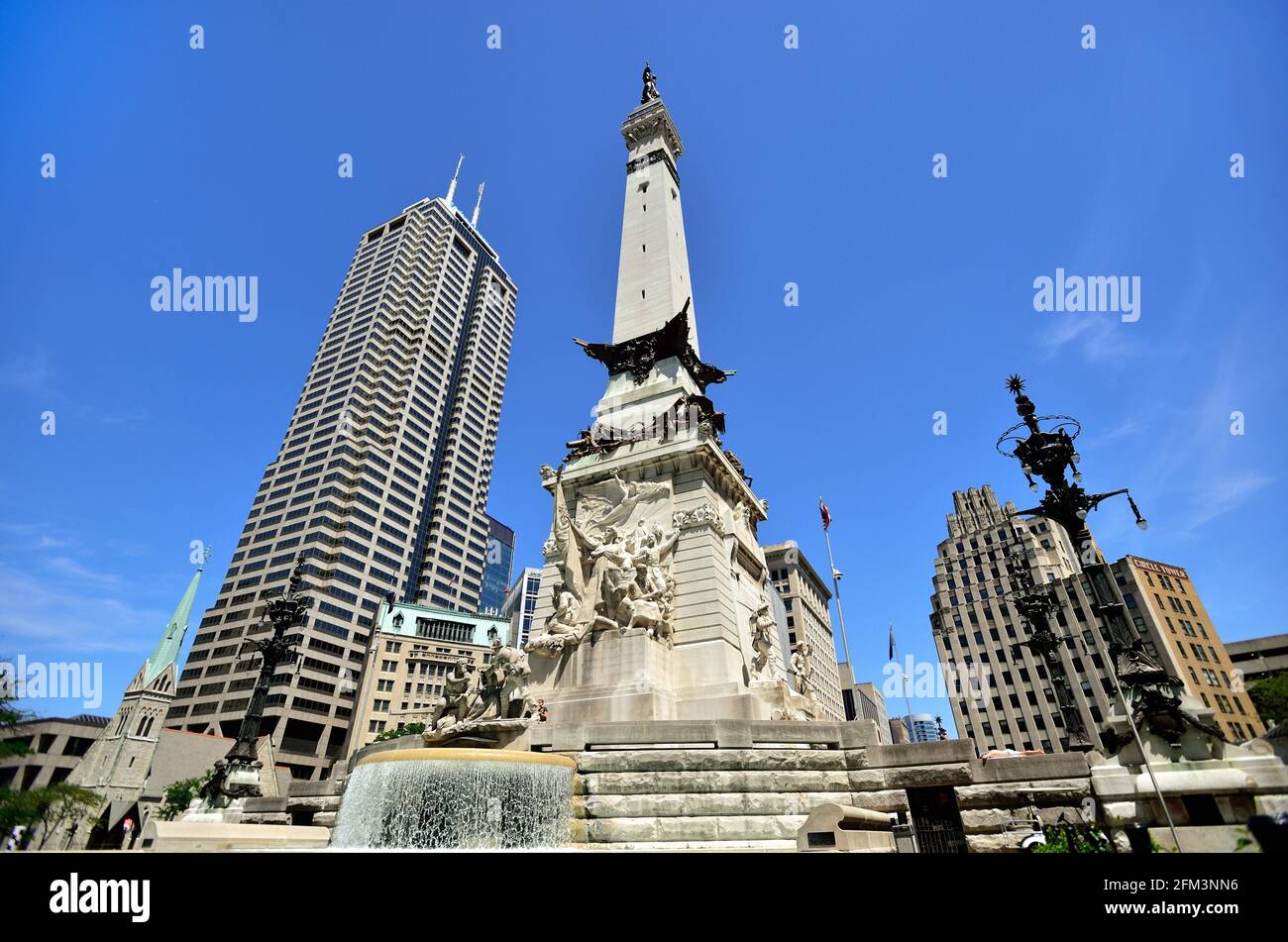 Indianapolis, Indiana, USA. The Indiana State Soldiers and Sailors ...