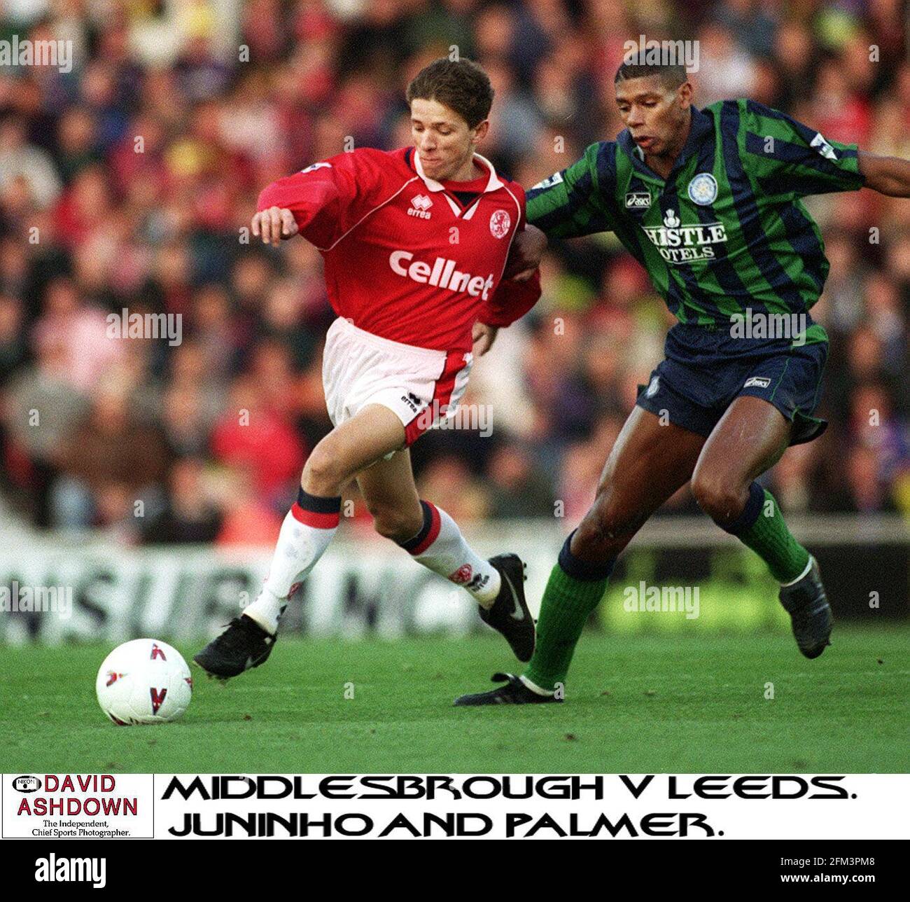 Juninho Middlesbrough Brazilian star on his debut match goes past ...