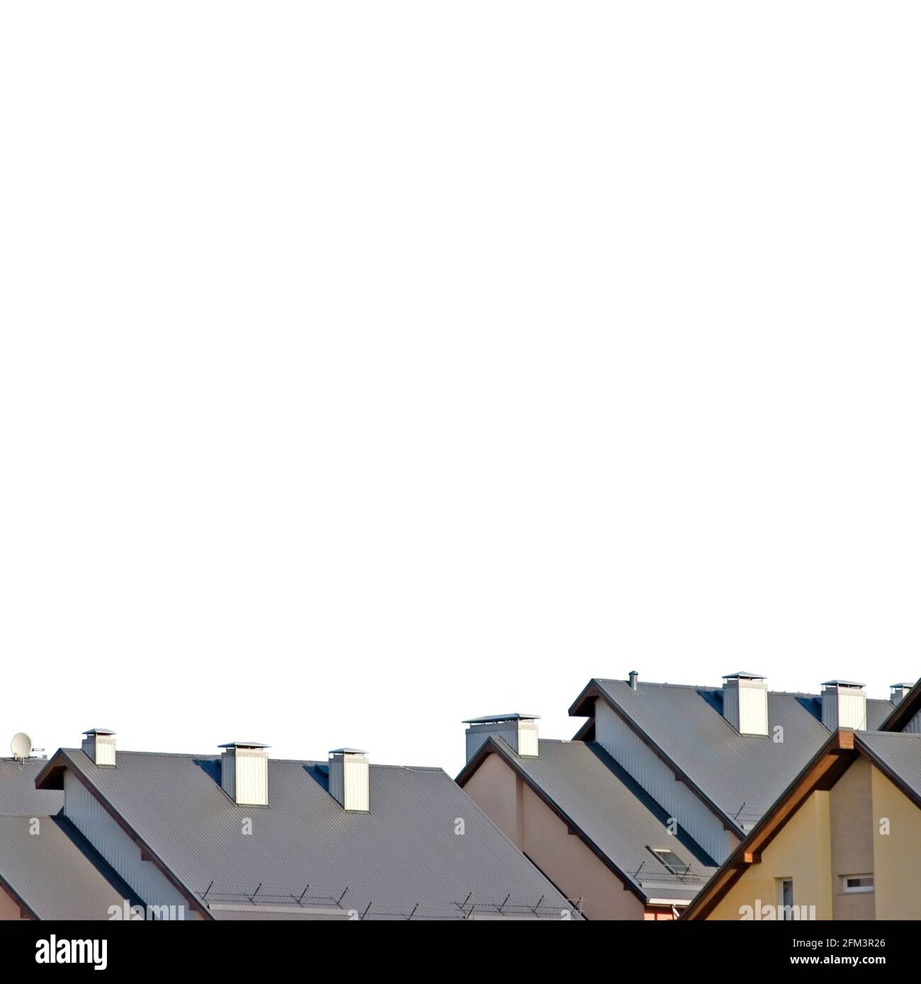 White rowhouse hi-res stock photography and images - Alamy