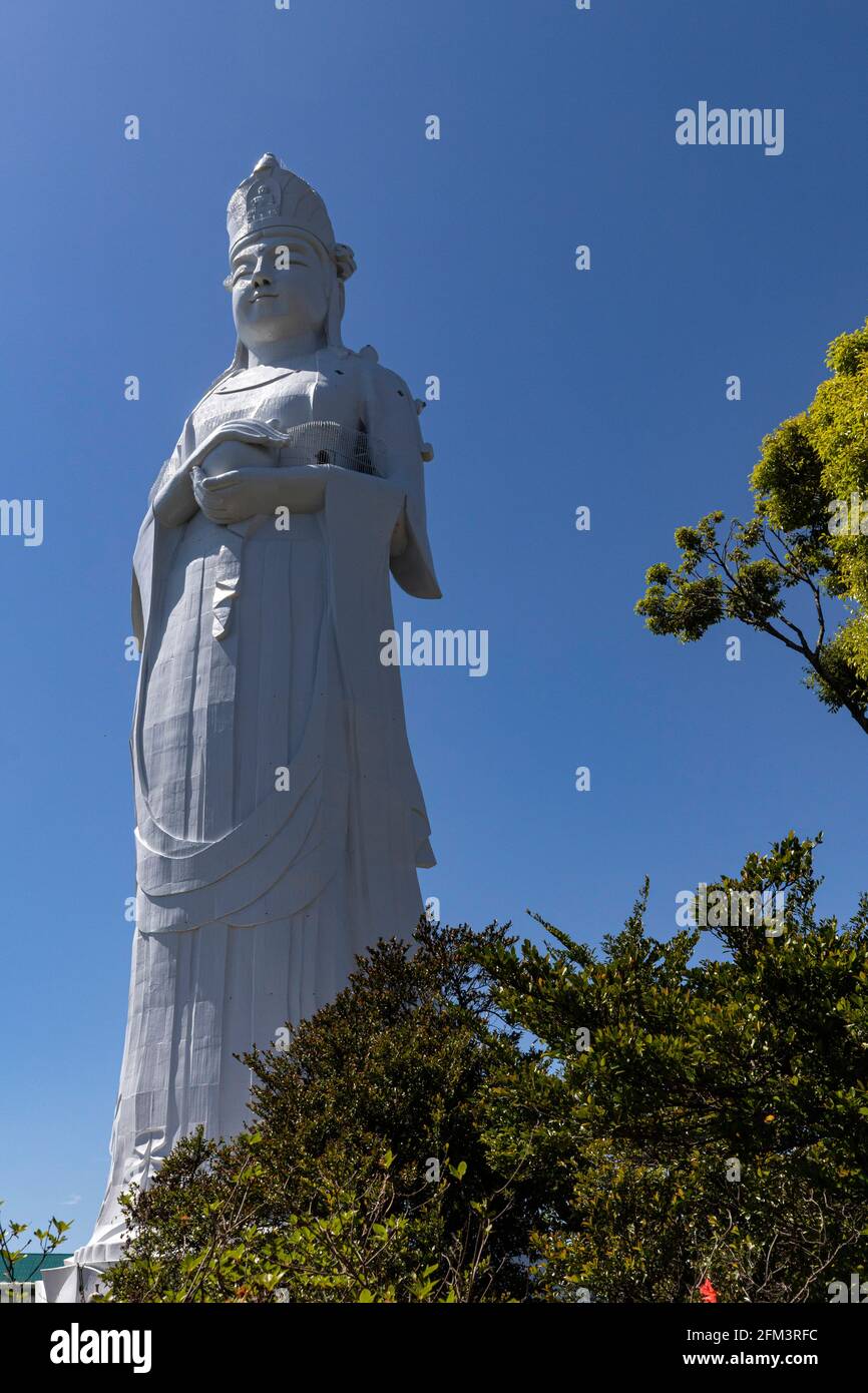 Tokyo Bay Kannon is a 56m-high statue of Kannon built at the Minami ...