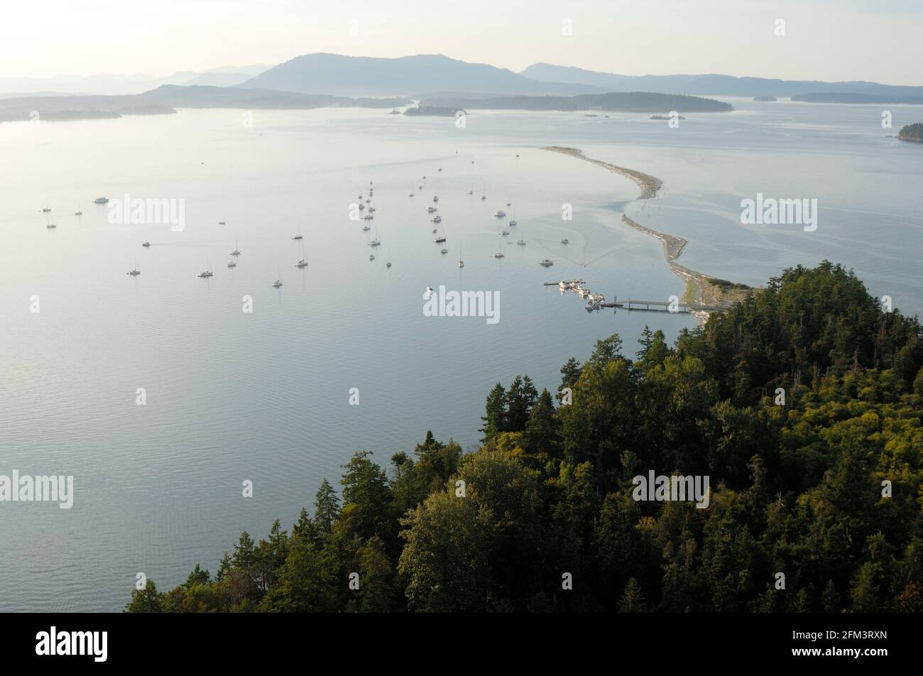 Aerial of sidney spit hi-res stock photography and images - Alamy
