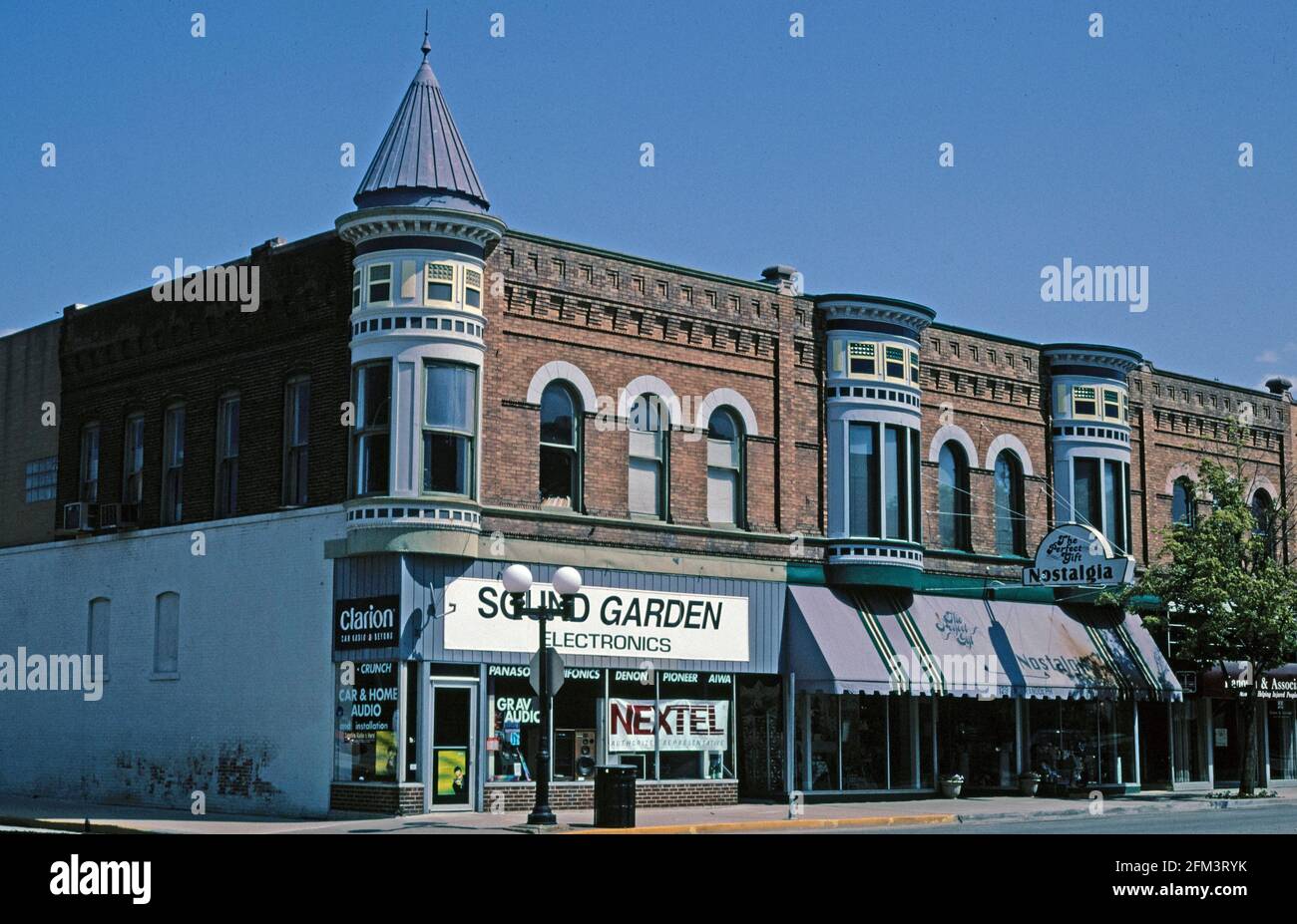 Early 2000s United States - Commercial buildings Macomb Illinois ca ...