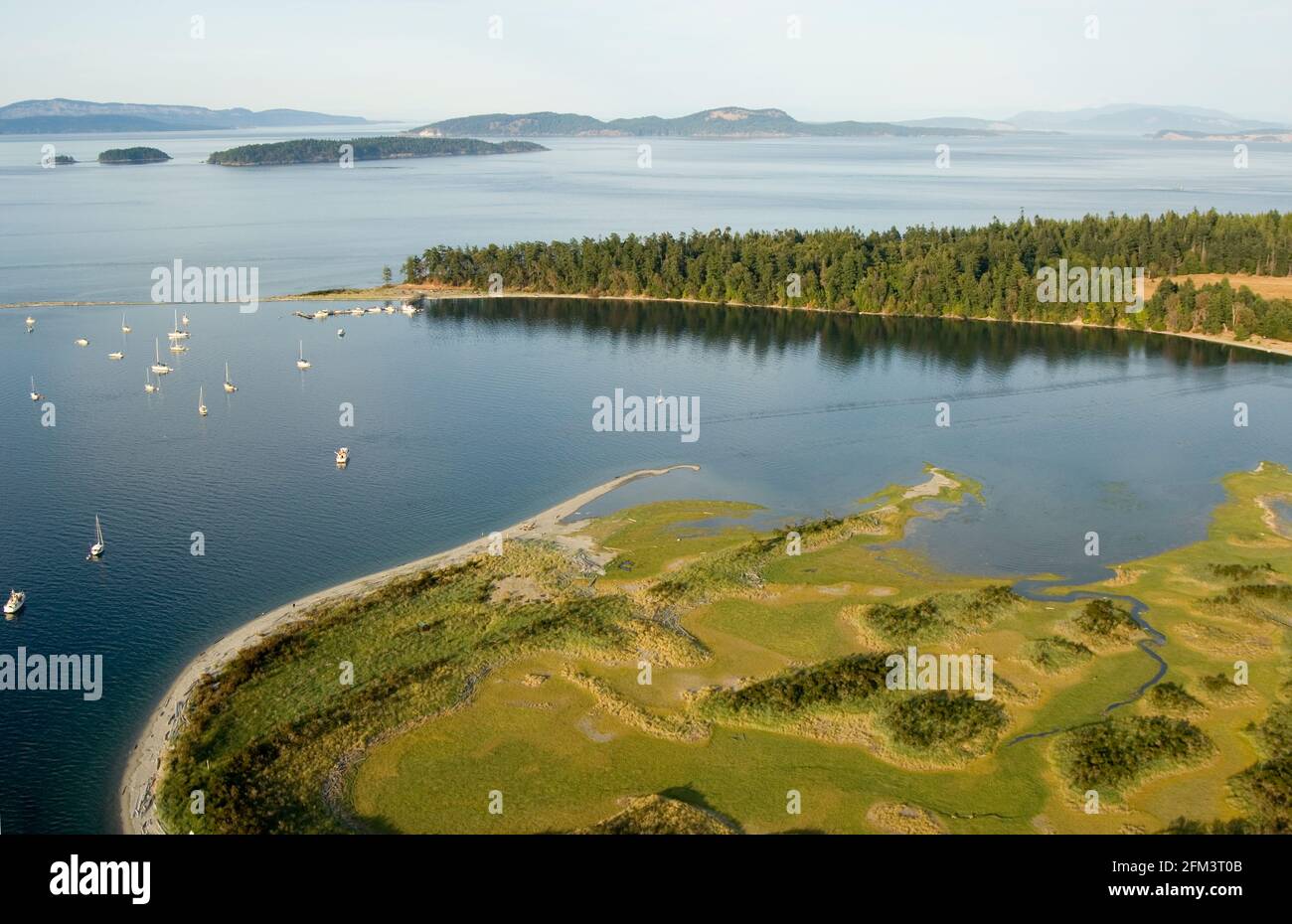 Aerial of sidney spit hi-res stock photography and images - Alamy