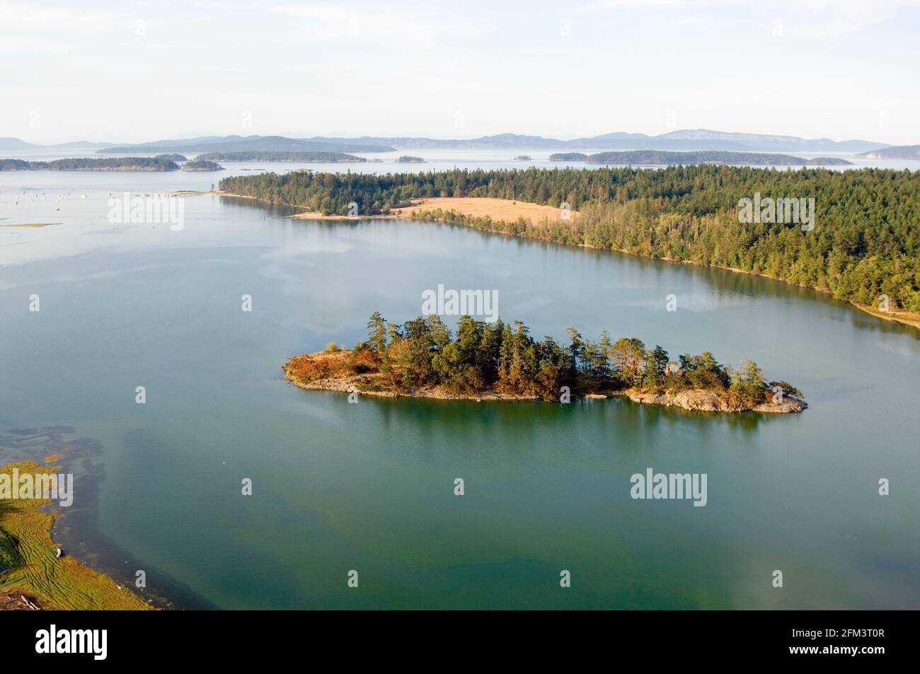 Eagle Island at Sidney Spit, Gulf Islands National Park Reserve of ...