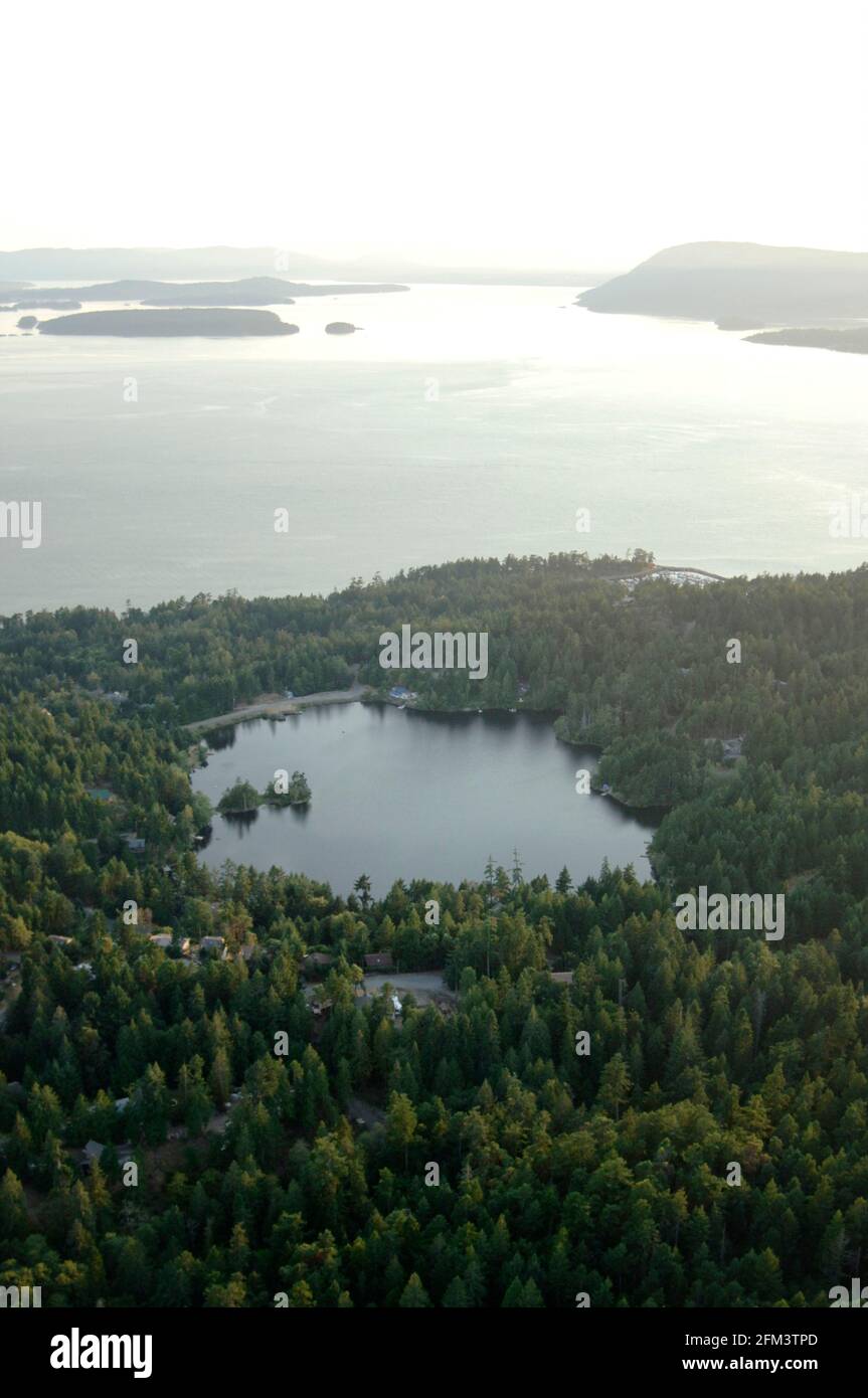 Pender Island Aerial High Resolution Stock Photography and Images - Alamy