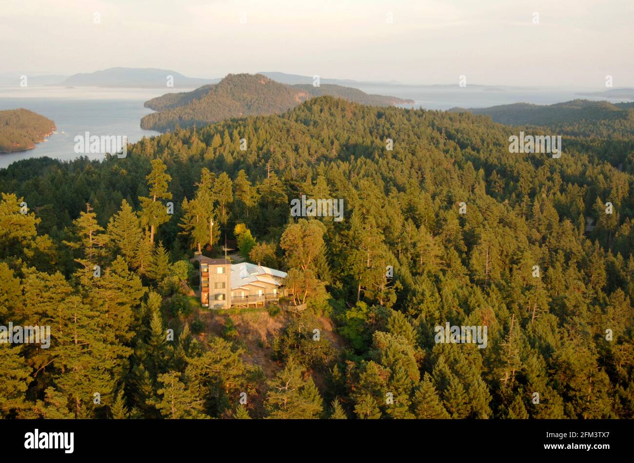 Pender island aerial hi-res stock photography and images - Alamy