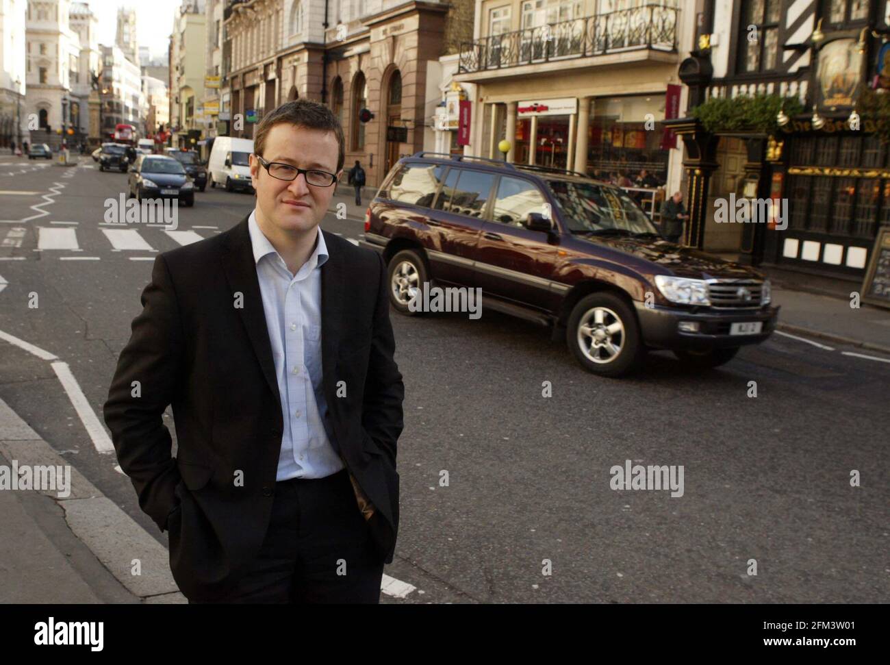 Sean Dempsey ....not a car owner. pic David Sandison Stock Photo - Alamy