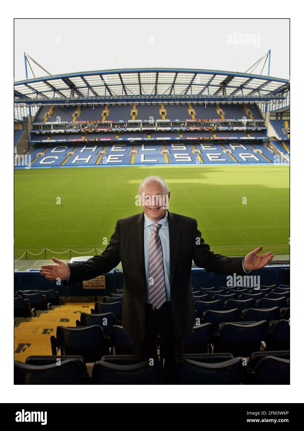 Peter Kenyon Chief Executive of Chelsea Football Club at Stamford ...