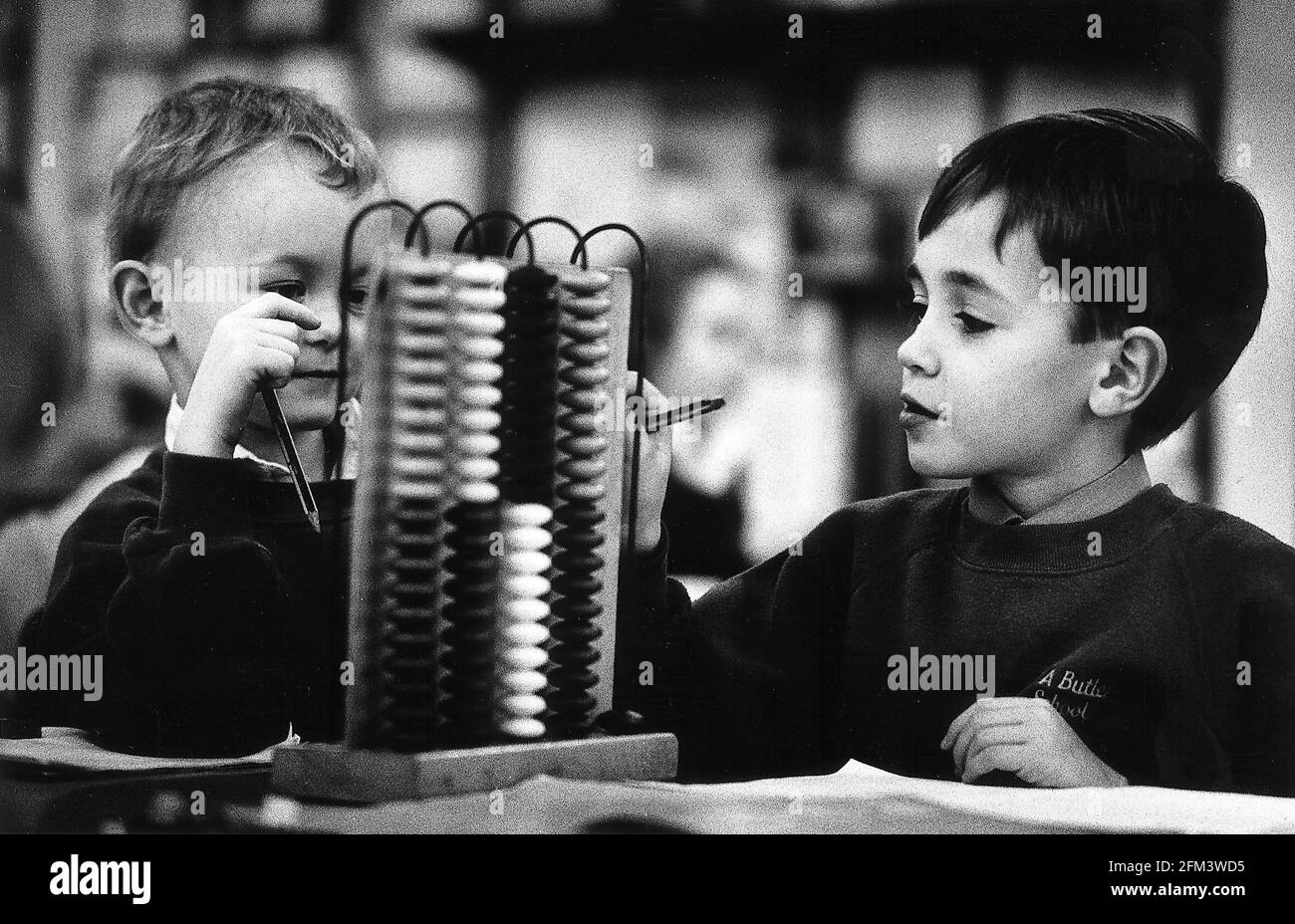 Primary children Black and White Stock Photos & Images - Alamy