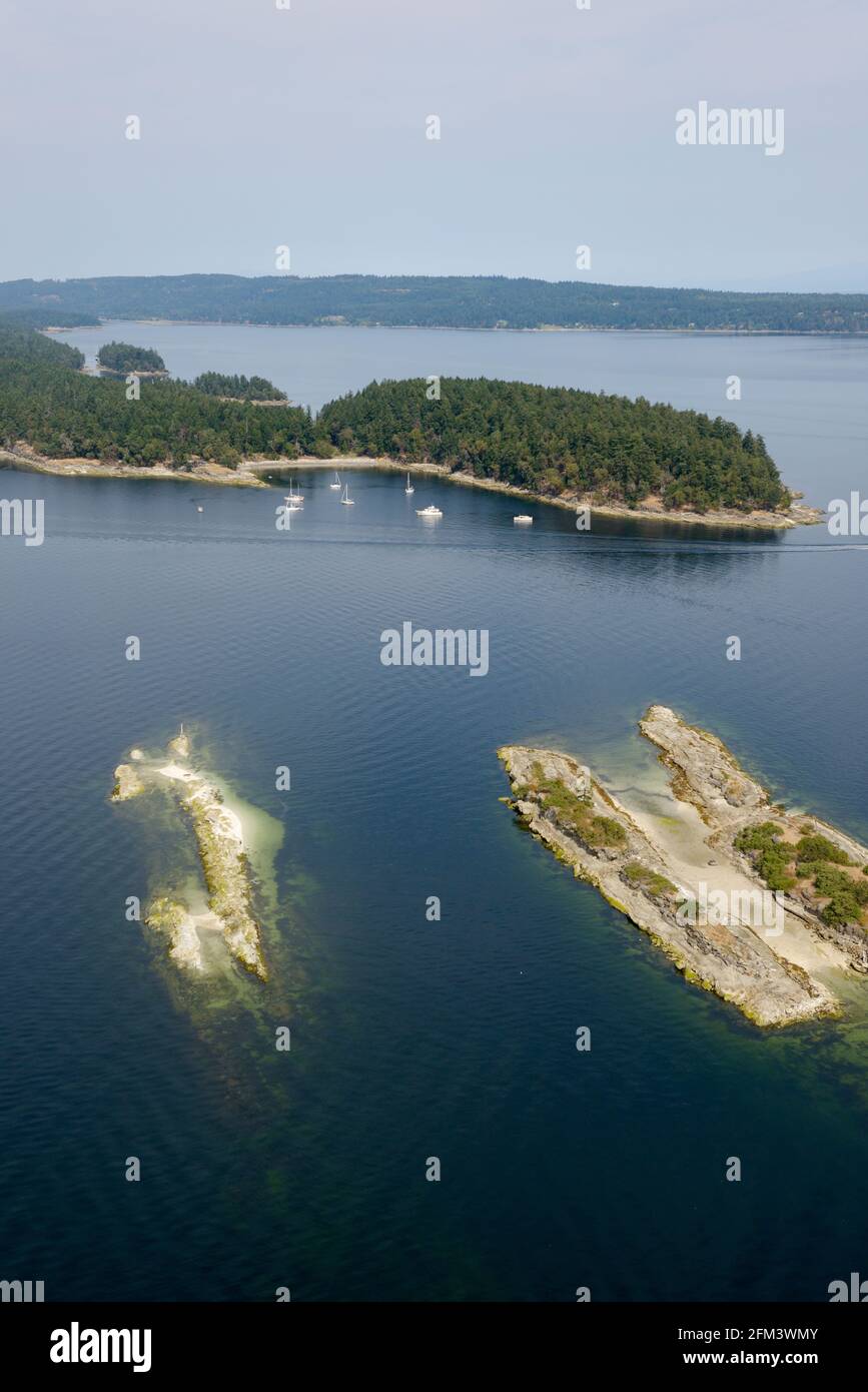 Pirates Cove Marine Provincial Park, De Courcy Island, British Columbia ...