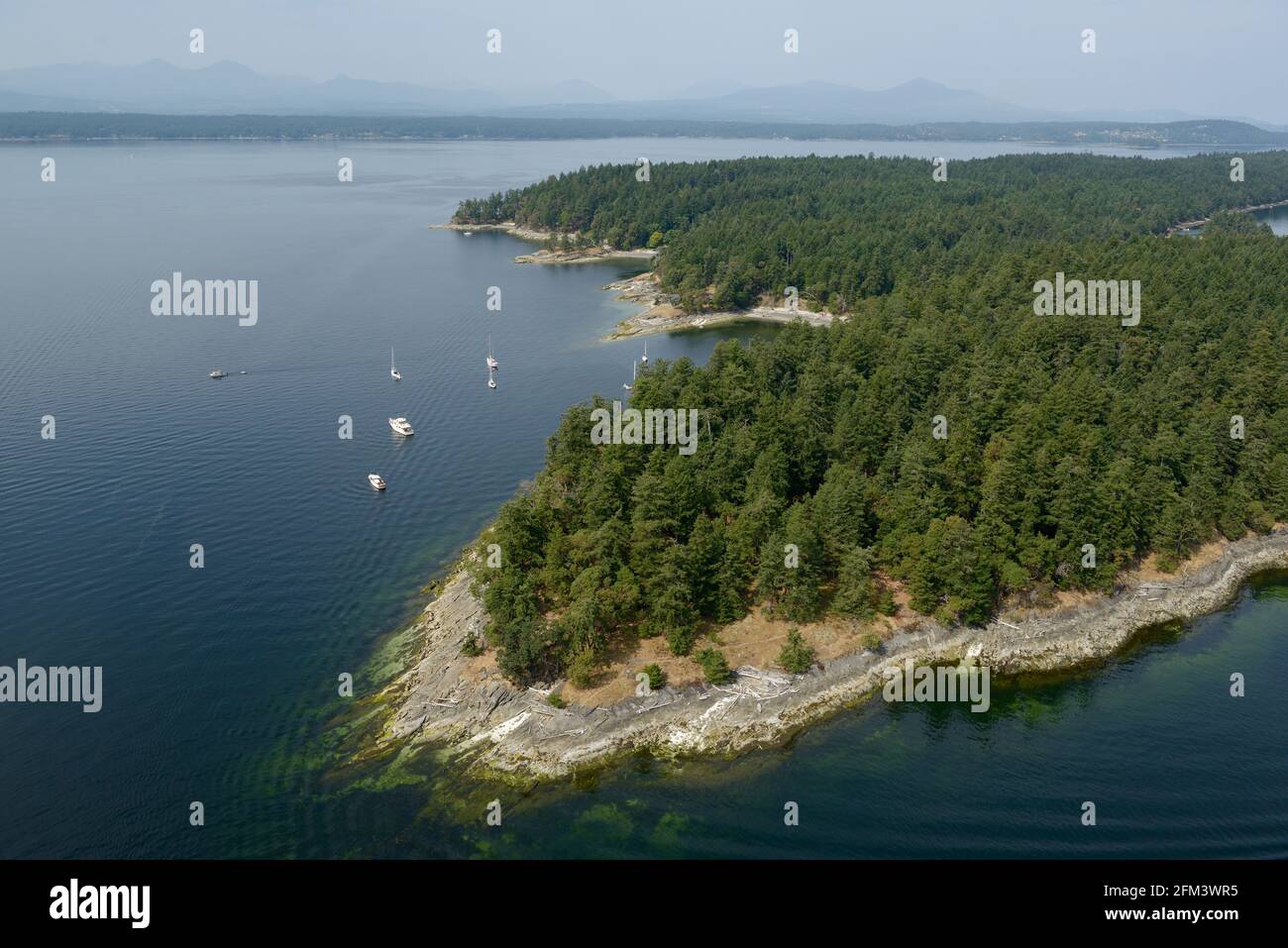 Pirates Cove Marine Provincial Park, De Courcy Island, British Columbia ...