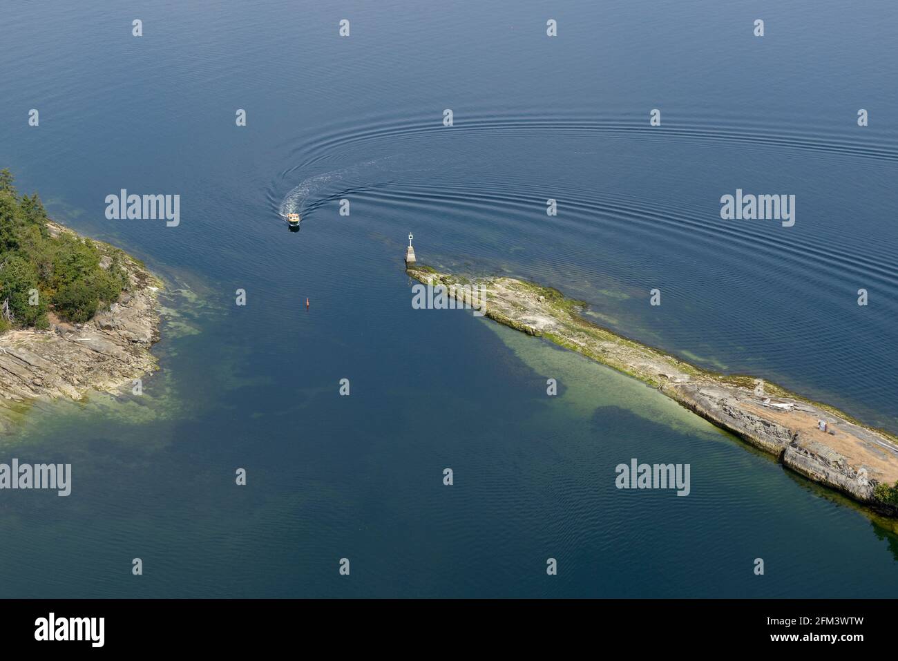 Pirates Cove Marine Provincial Park, De Courcy Island, British Columbia ...