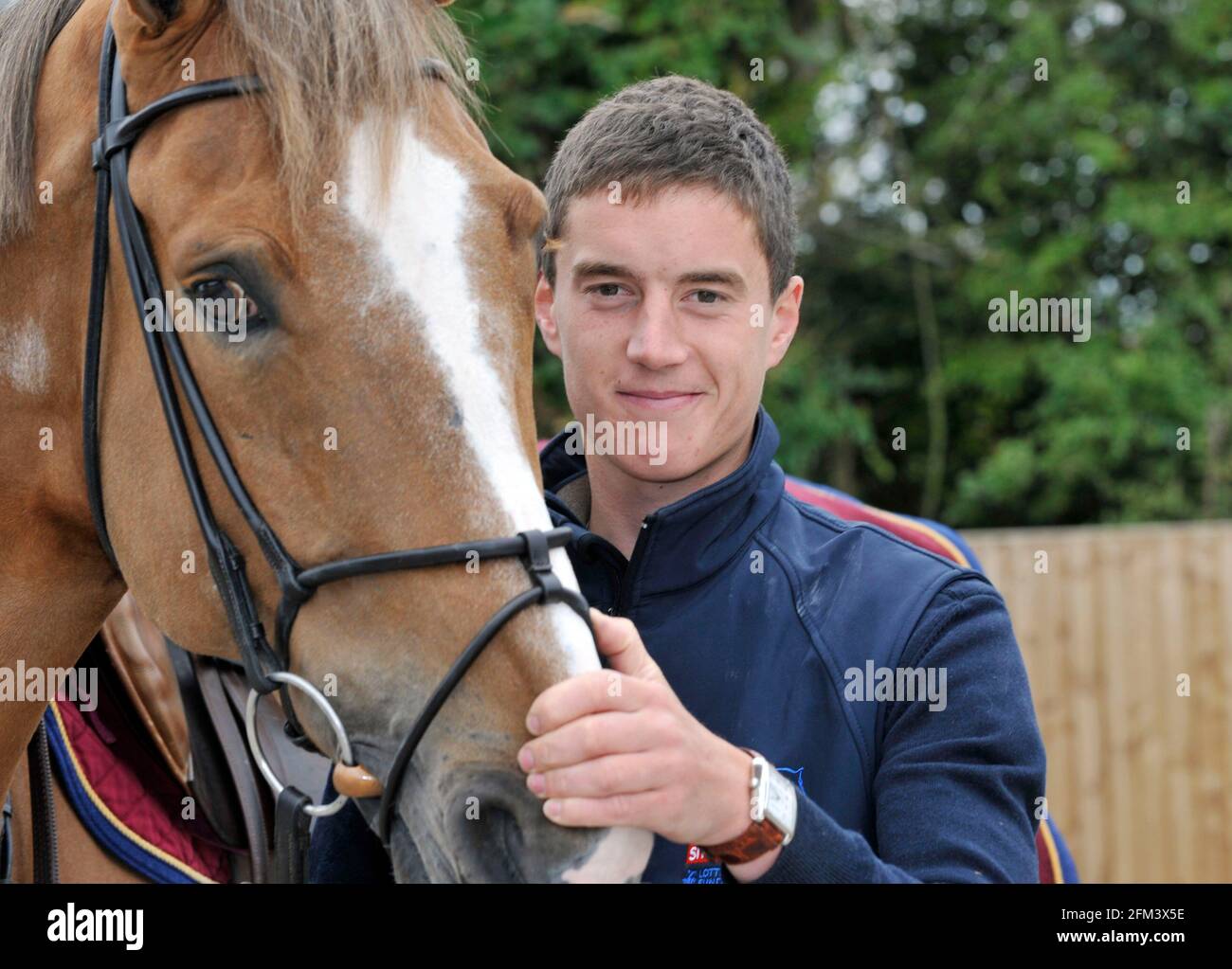 GOING FOR GOLD SHOWJUMPER DAN NEILSON WITH HIS HOSE CHAUVINIST.. 13/10 ...