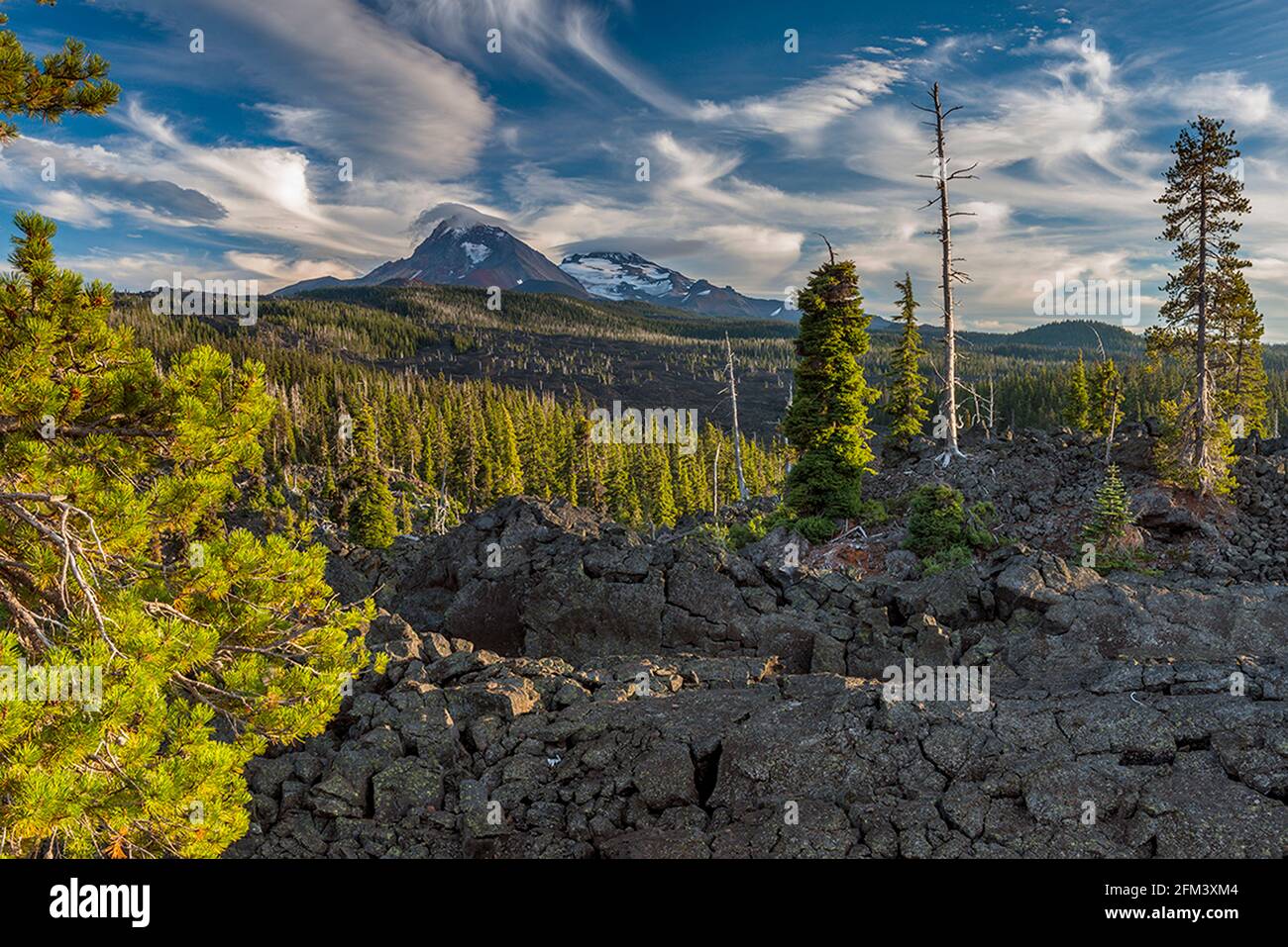 North Sister, Middle Sister, Three Sisters Wilderness, Willamette ...