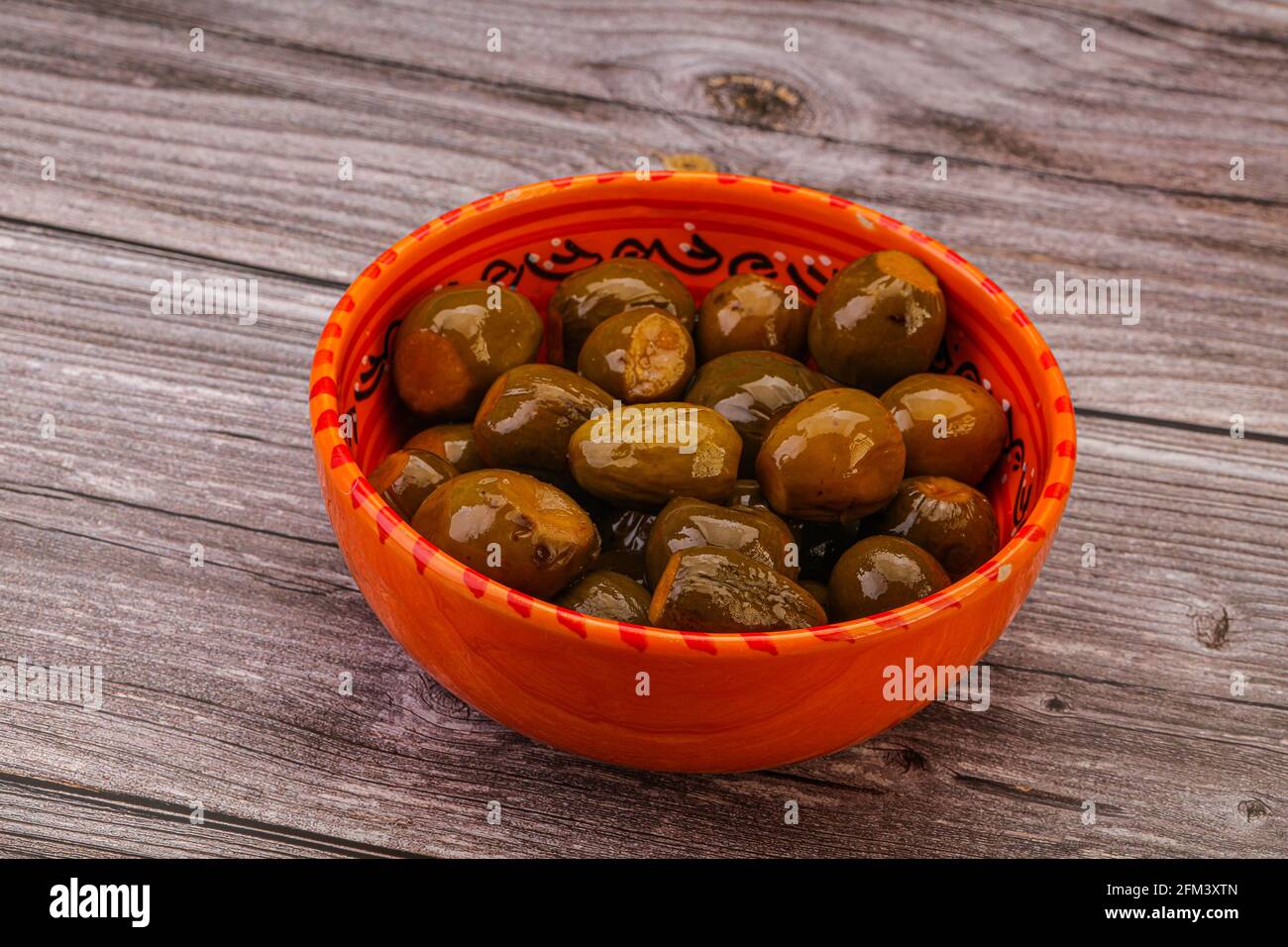 Marinated feijoa fruit in the bowl Stock Photo - Alamy