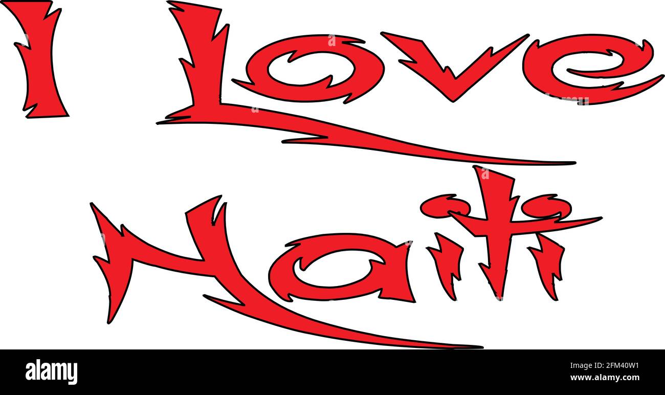 Haitian language Stock Vector Images - Alamy