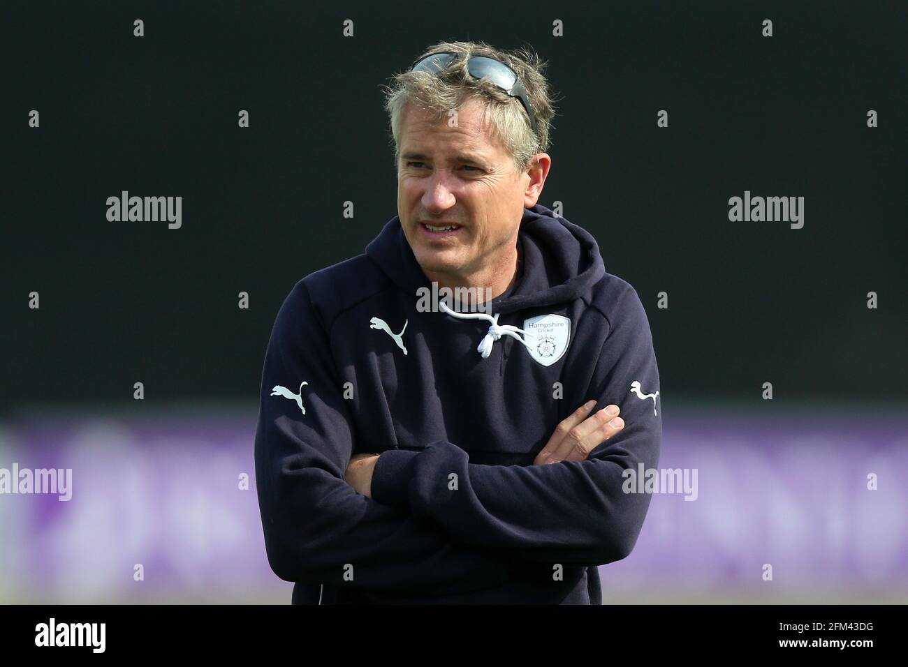 Hampshire director cricket giles white hi-res stock photography and ...