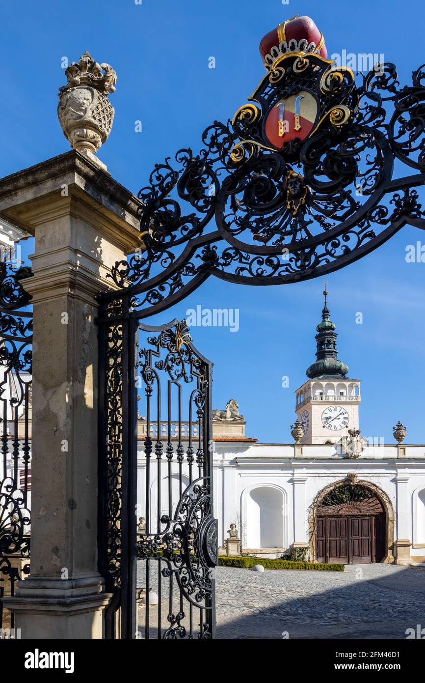 zamek, Mikulov, Jizni Morava, Ceska republika / castle, Mikulov, South ...