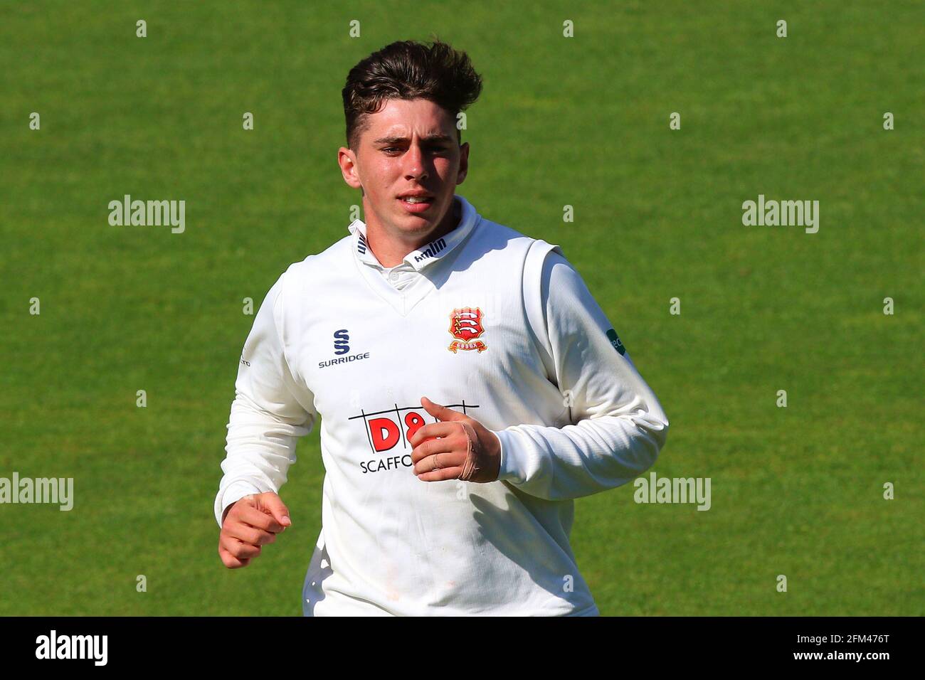 Daniel Lawrence of Essex during Glamorgan CCC vs Essex CCC, Specsavers ...