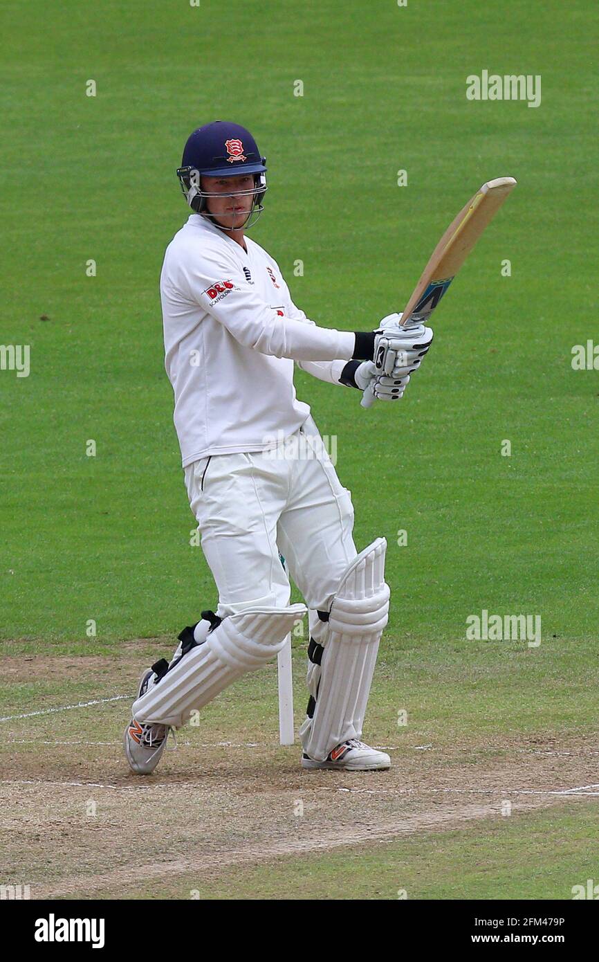 Tom Westley in batting action for Essex during Glamorgan CCC vs Essex ...