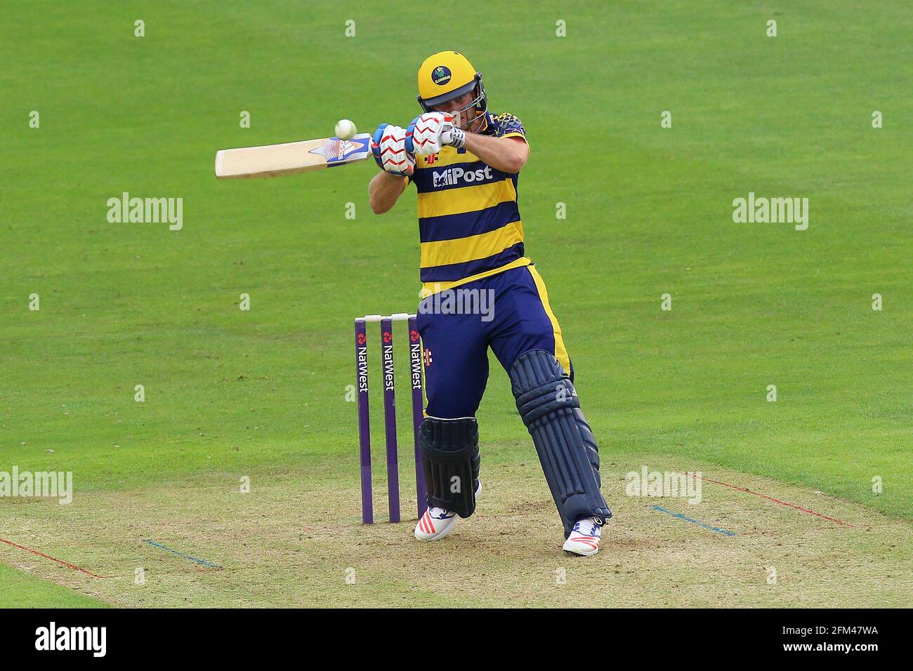 Chris Cooke in batting action for Glamorgan during Glamorgan vs Essex ...