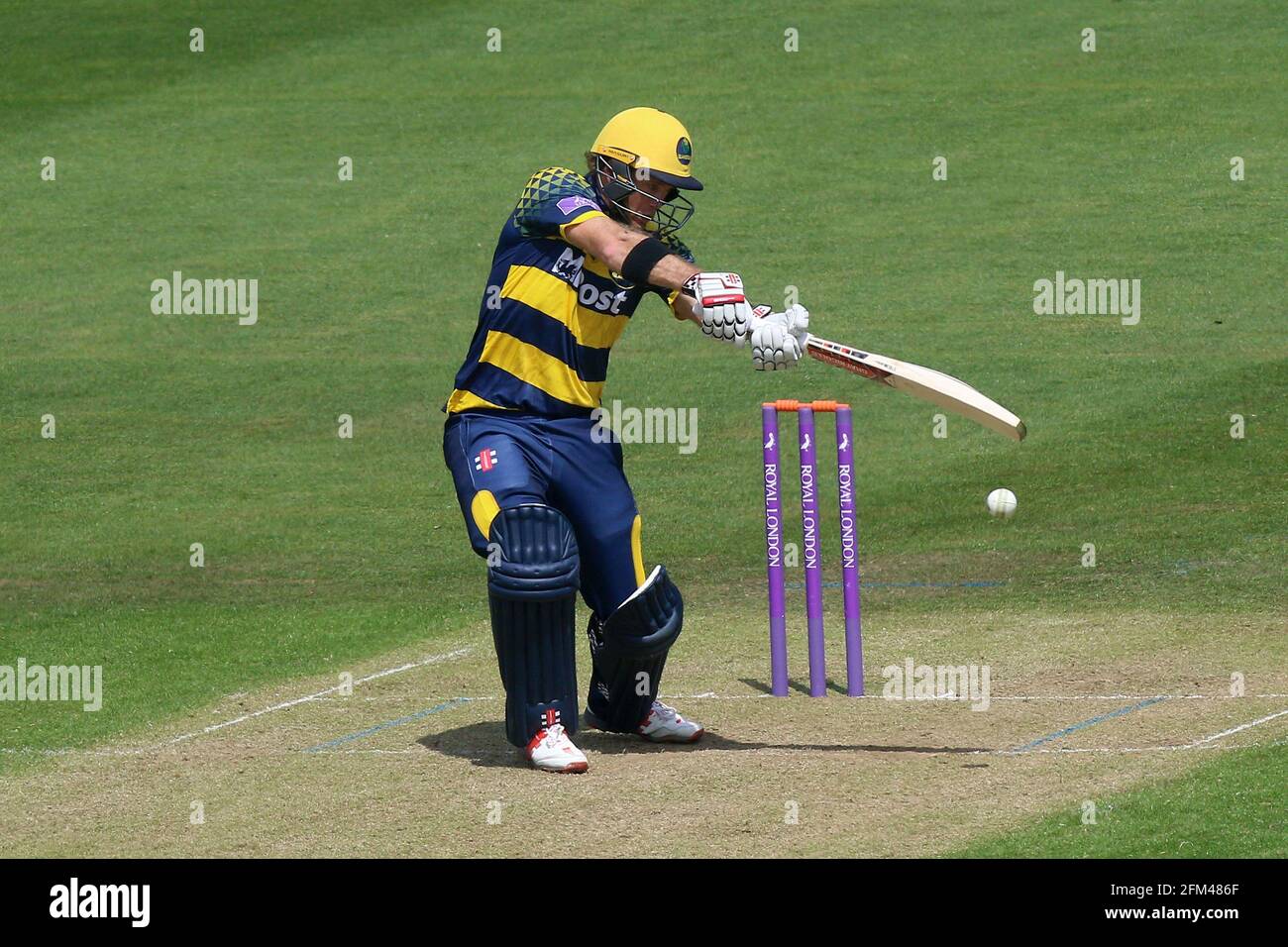 Colin Ingram in batting action for Glamorgan during Glamorgan vs Essex ...