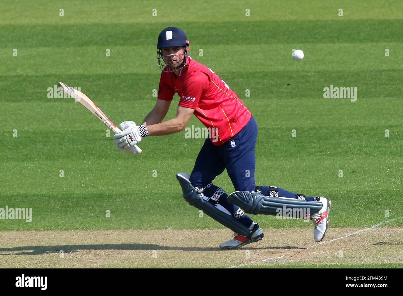 Essex batsman Alastair Cook in action during Glamorgan vs Essex Eagles ...