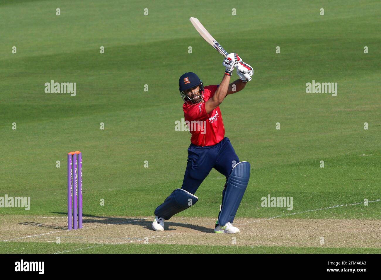 Ravi Bopara in batting action for Essex during Glamorgan vs Essex ...