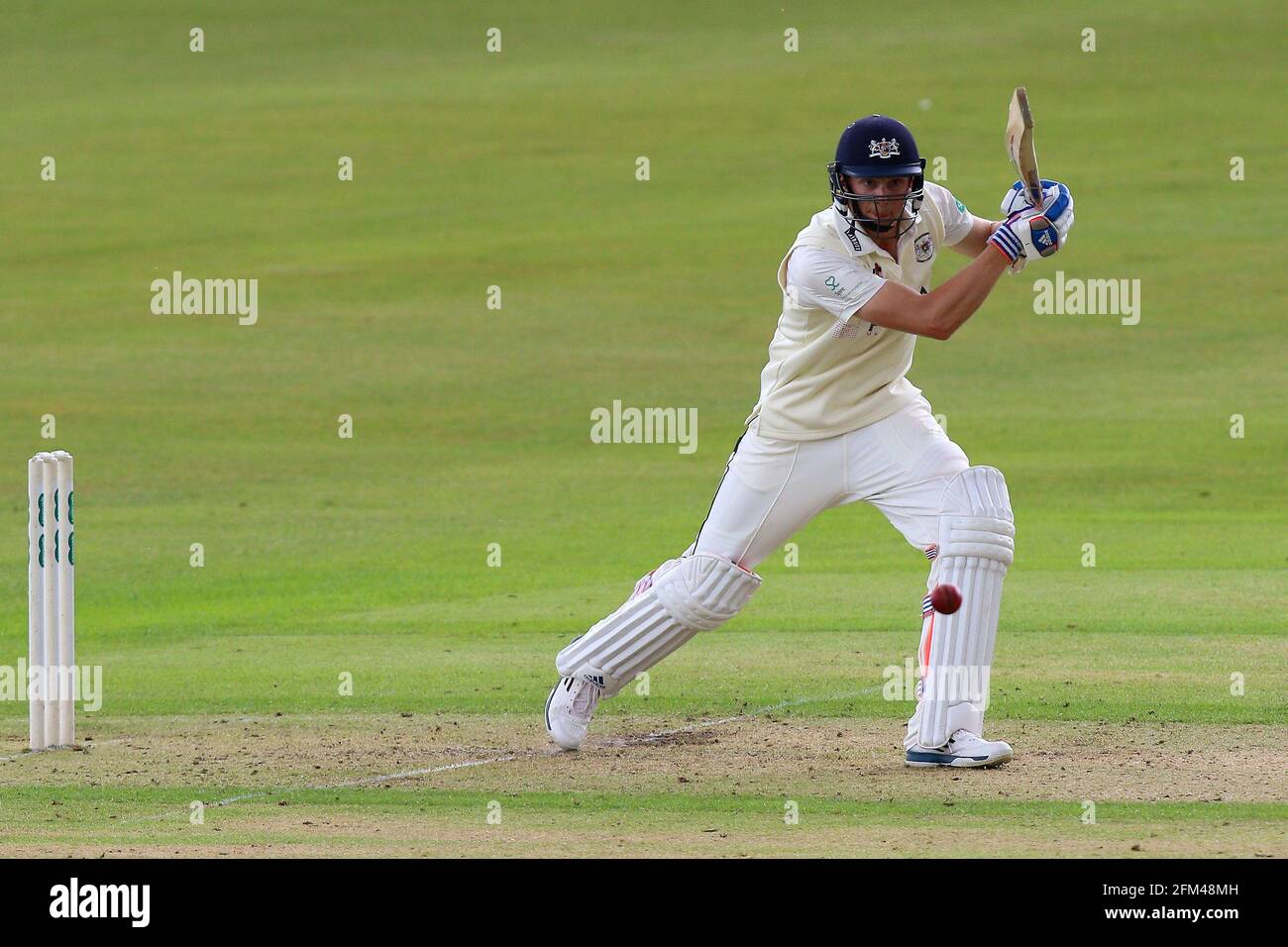 Craig Miles in batting action for Gloucestershire during ...