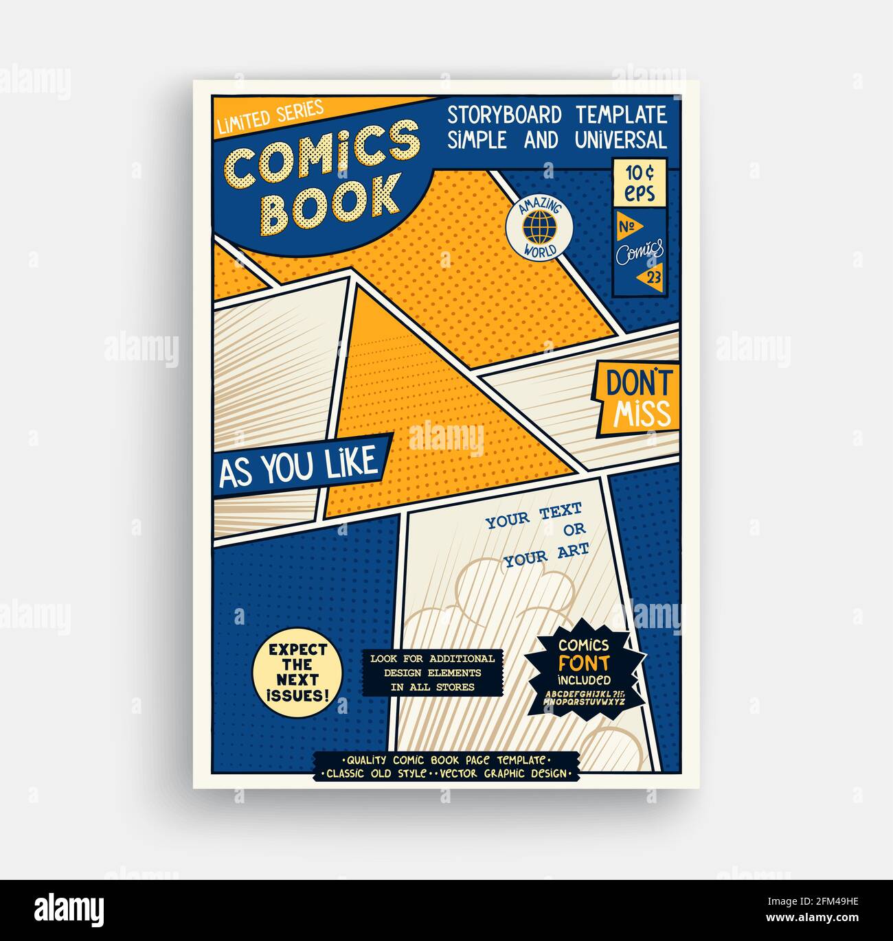 Storyboard layout hi-res stock photography and images - Alamy