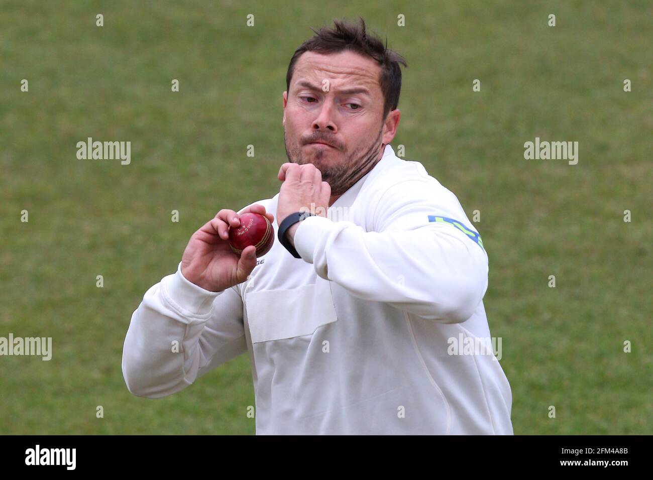 Graham Napier of Essex during Kent CCC vs Essex CCC, Friendly Match ...