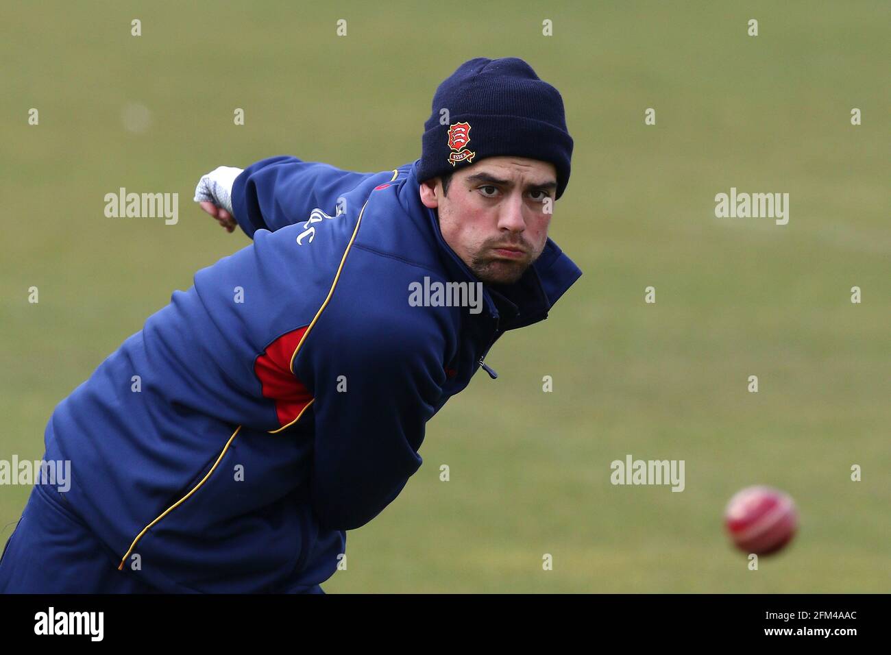 Alastair Cook of Essex during the warm up ahead of Kent CCC vs Essex ...