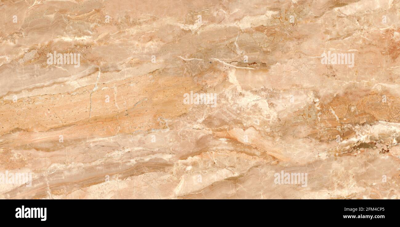 beige color stone texture polished finish with natural veins marble ...