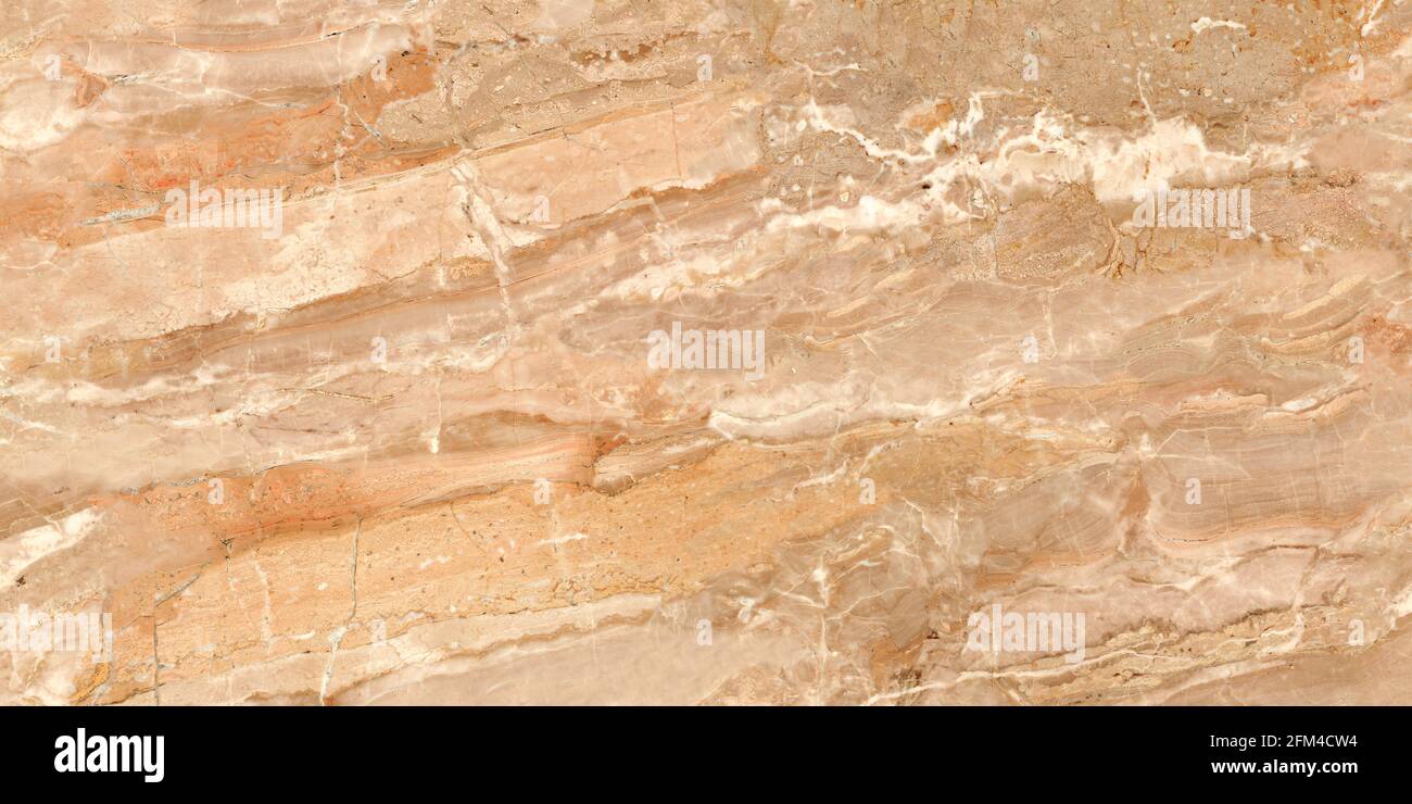 beige color stone texture polished finish with natural veins marble ...