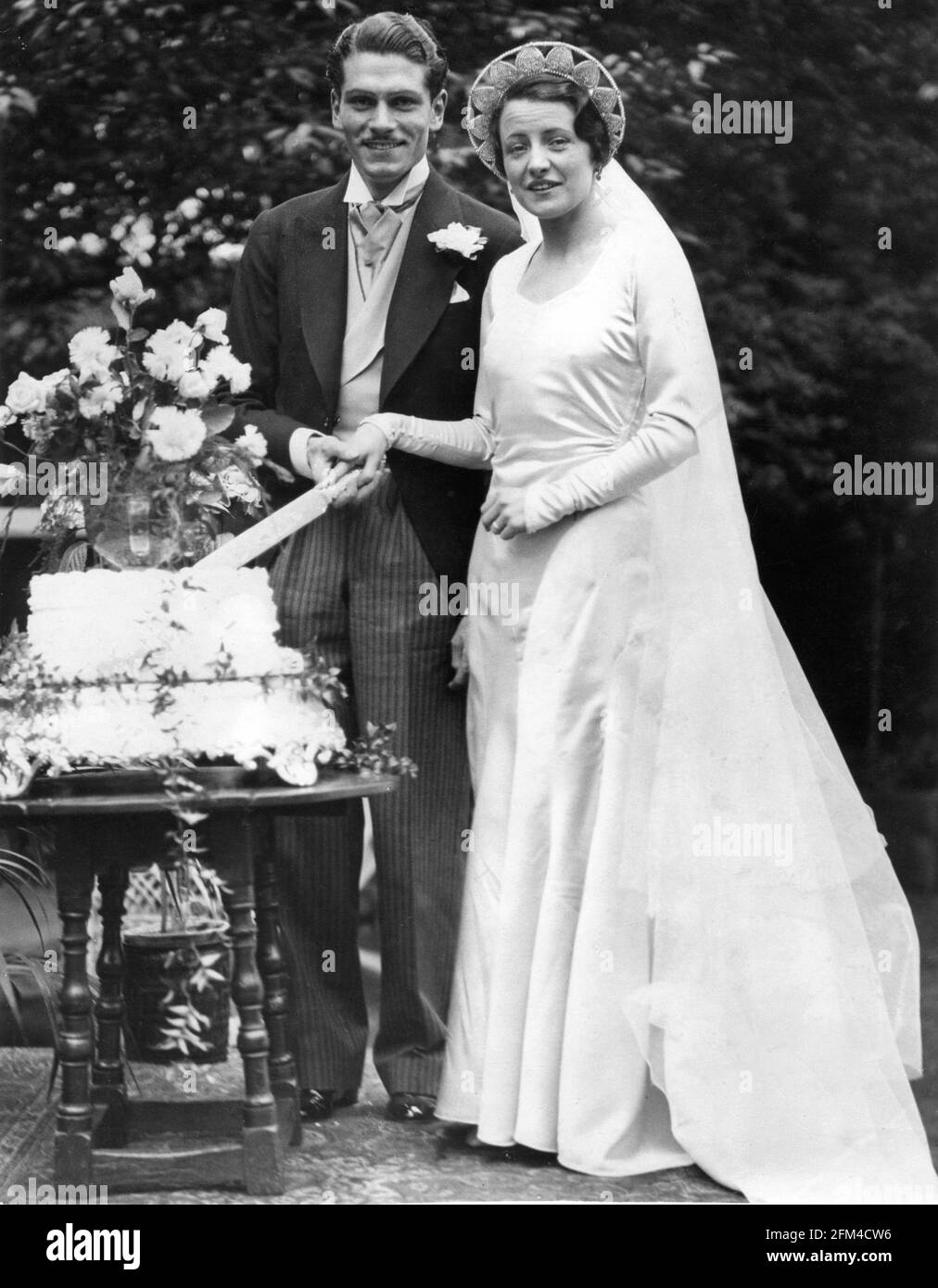 Laurence Olivier Wedding