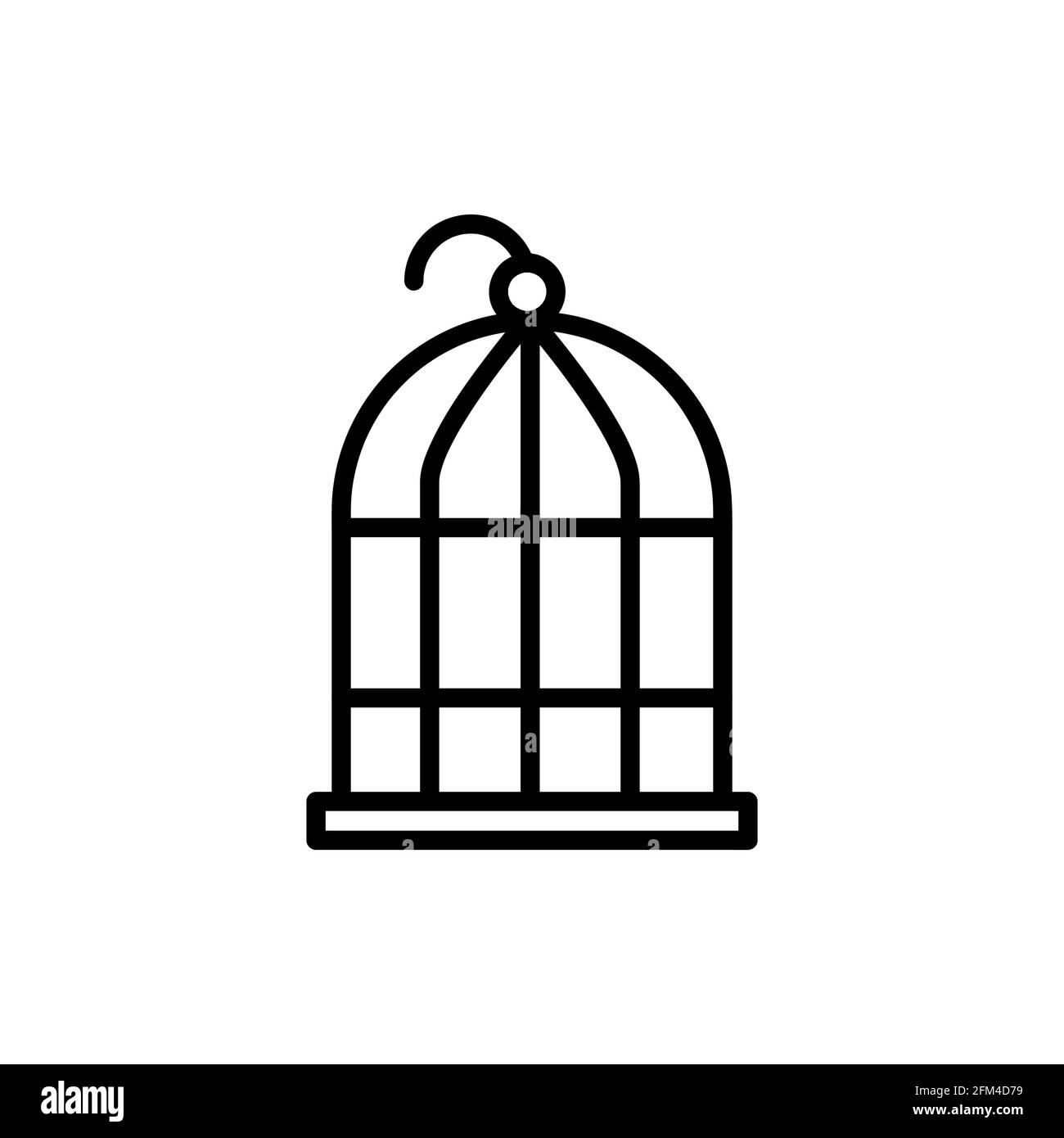 Farm cages Stock Vector Images - Alamy