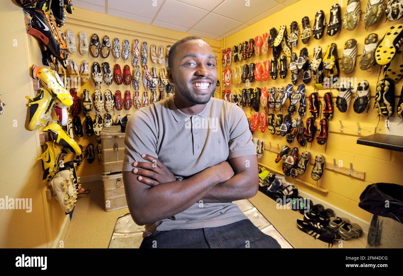 SILVAN BLAKE WOLVES STRIKER. 6/8/09. PICTURE DAVID ASHDOWN Stock Photo ...