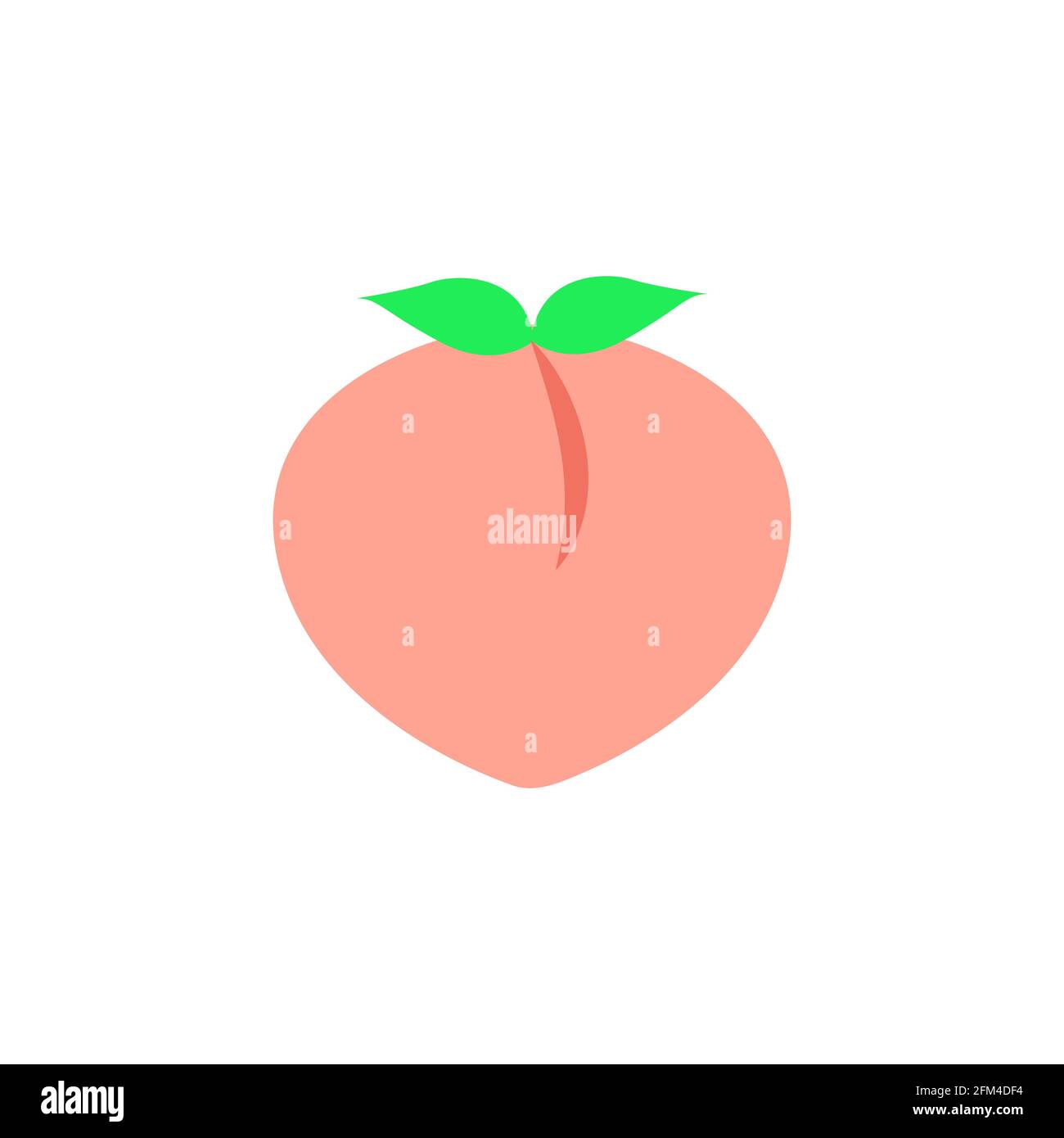 Peach vector vectors hi-res stock photography and images - Alamy
