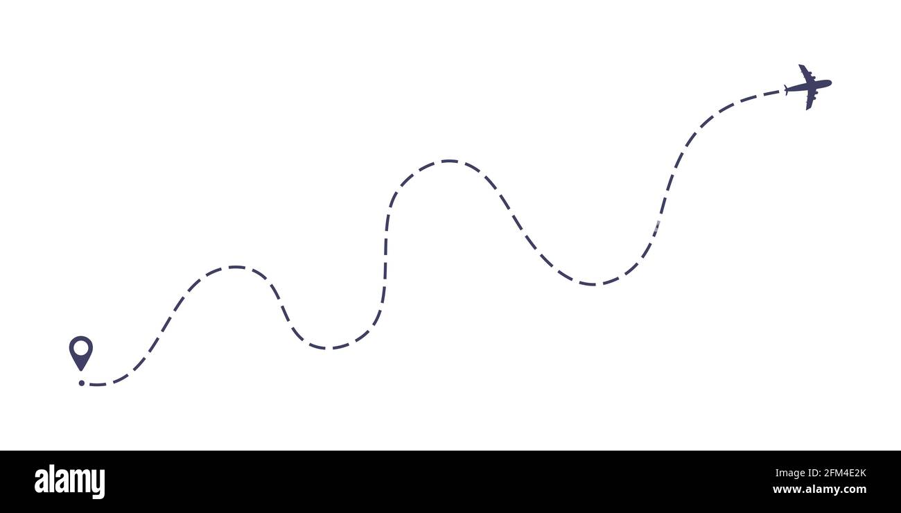 Road distance track trail Stock Vector Images - Alamy