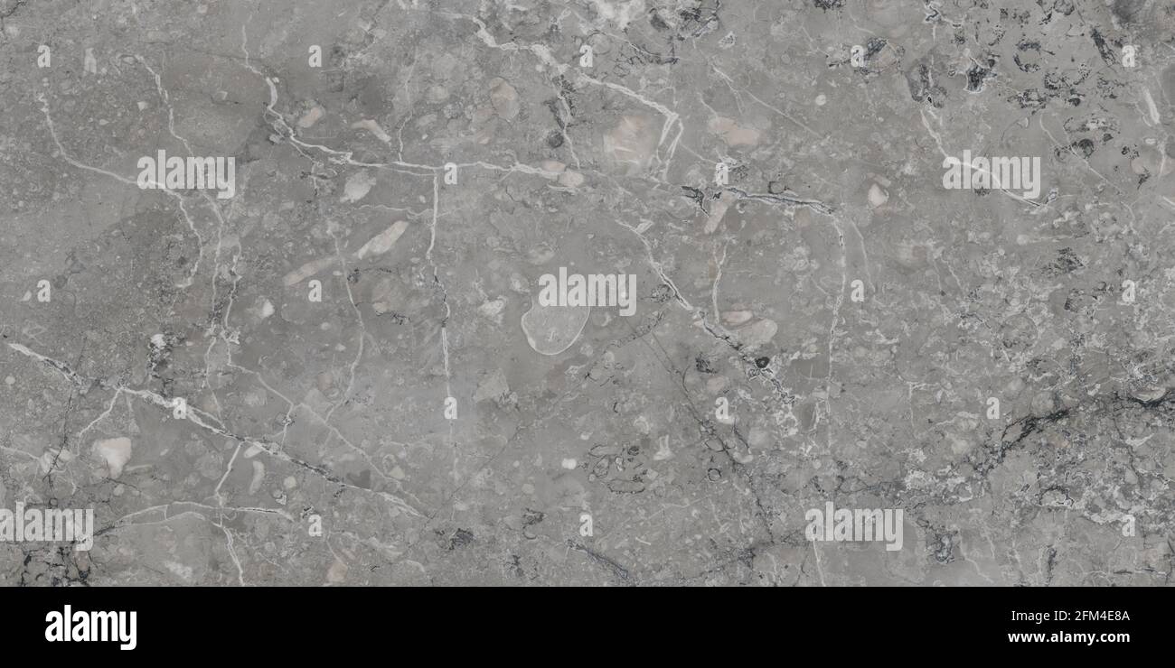 grey color with black natural veins marble design Stock Photo - Alamy