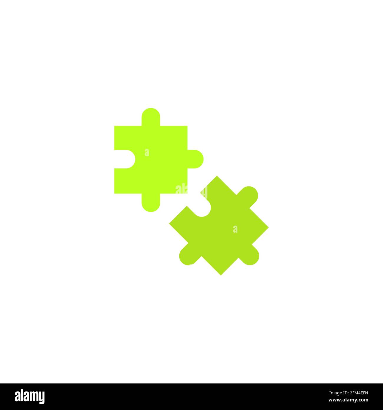 Blank puzzle pieces Stock Vector Images - Alamy