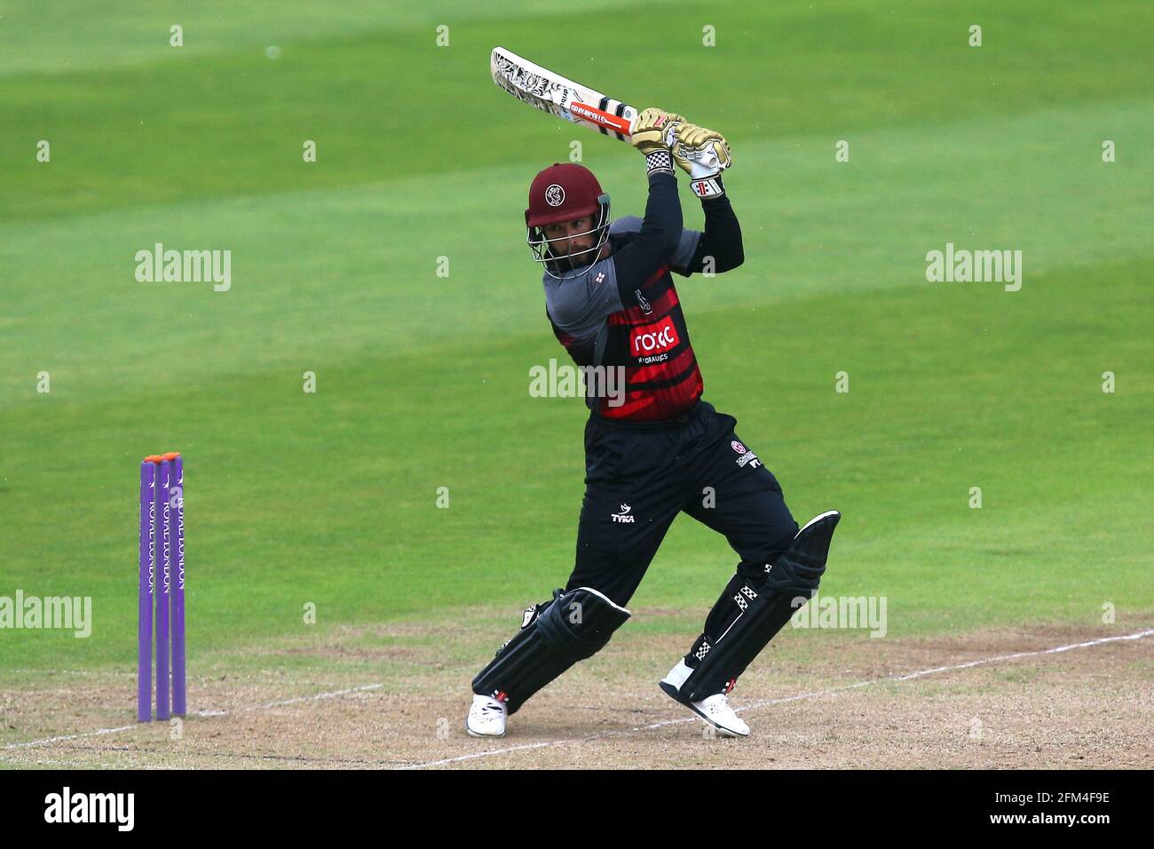 Peter Trego hits four runs for Somerset during Somerset vs Essex Eagles ...