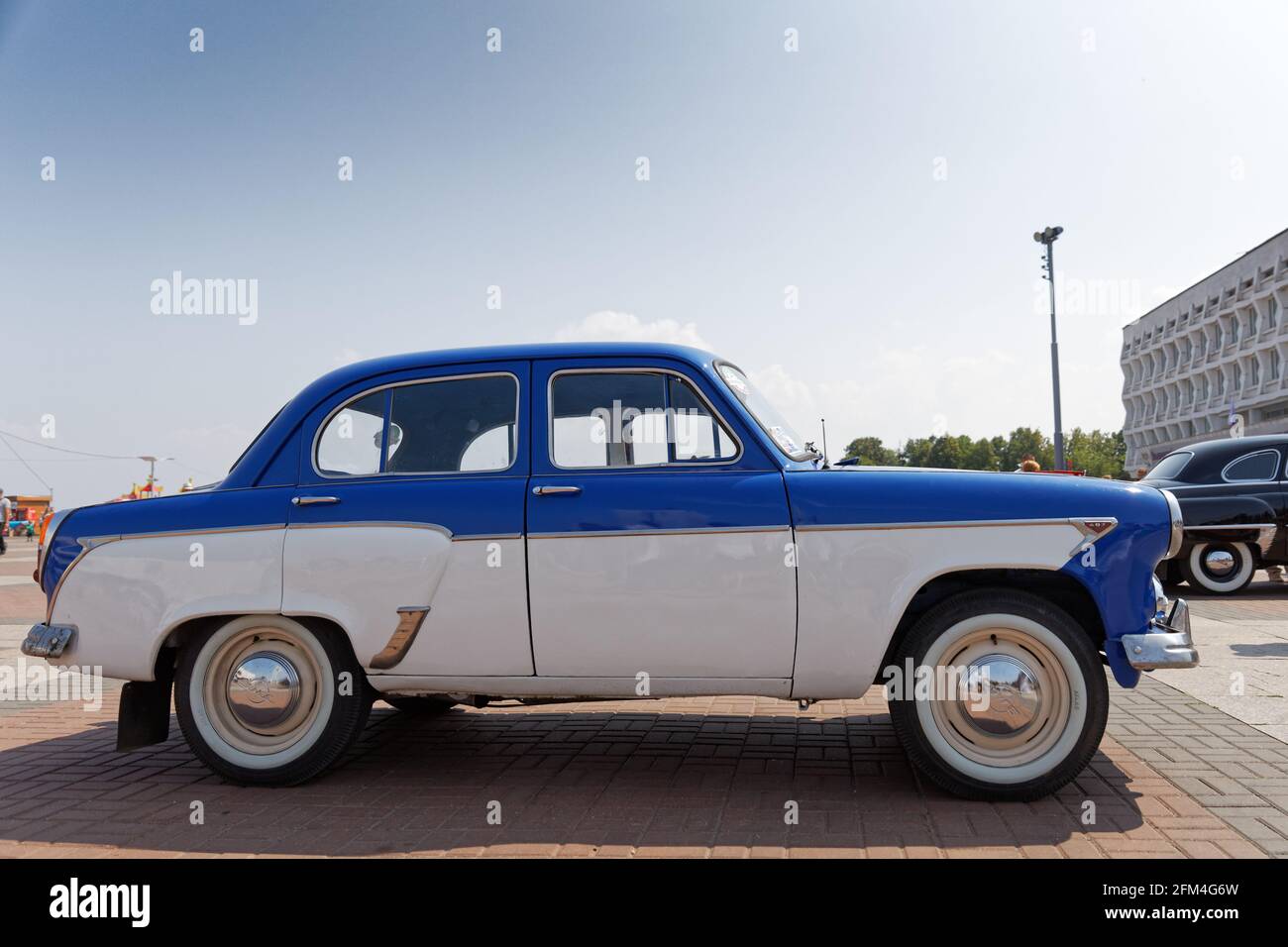 Moskvich car hi-res stock photography and images - Alamy