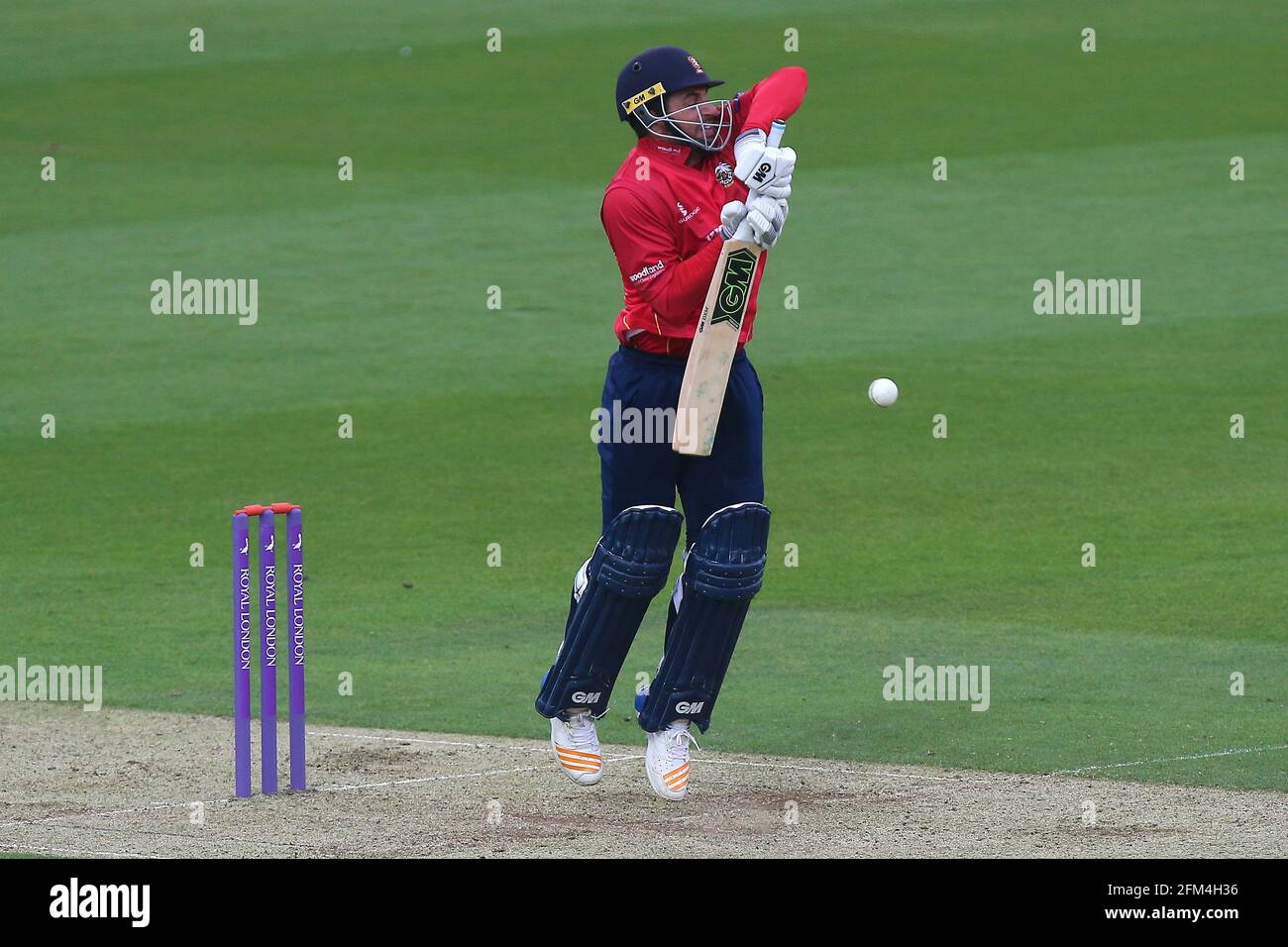 Ryan ten Doeschate in batting action for Essex during Surrey vs Essex ...