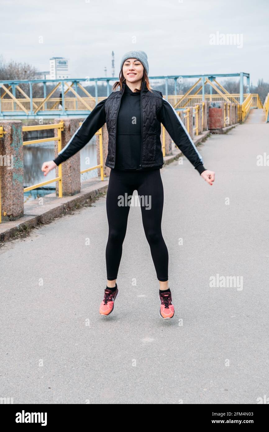 Running warm up hi-res stock photography and images - Alamy