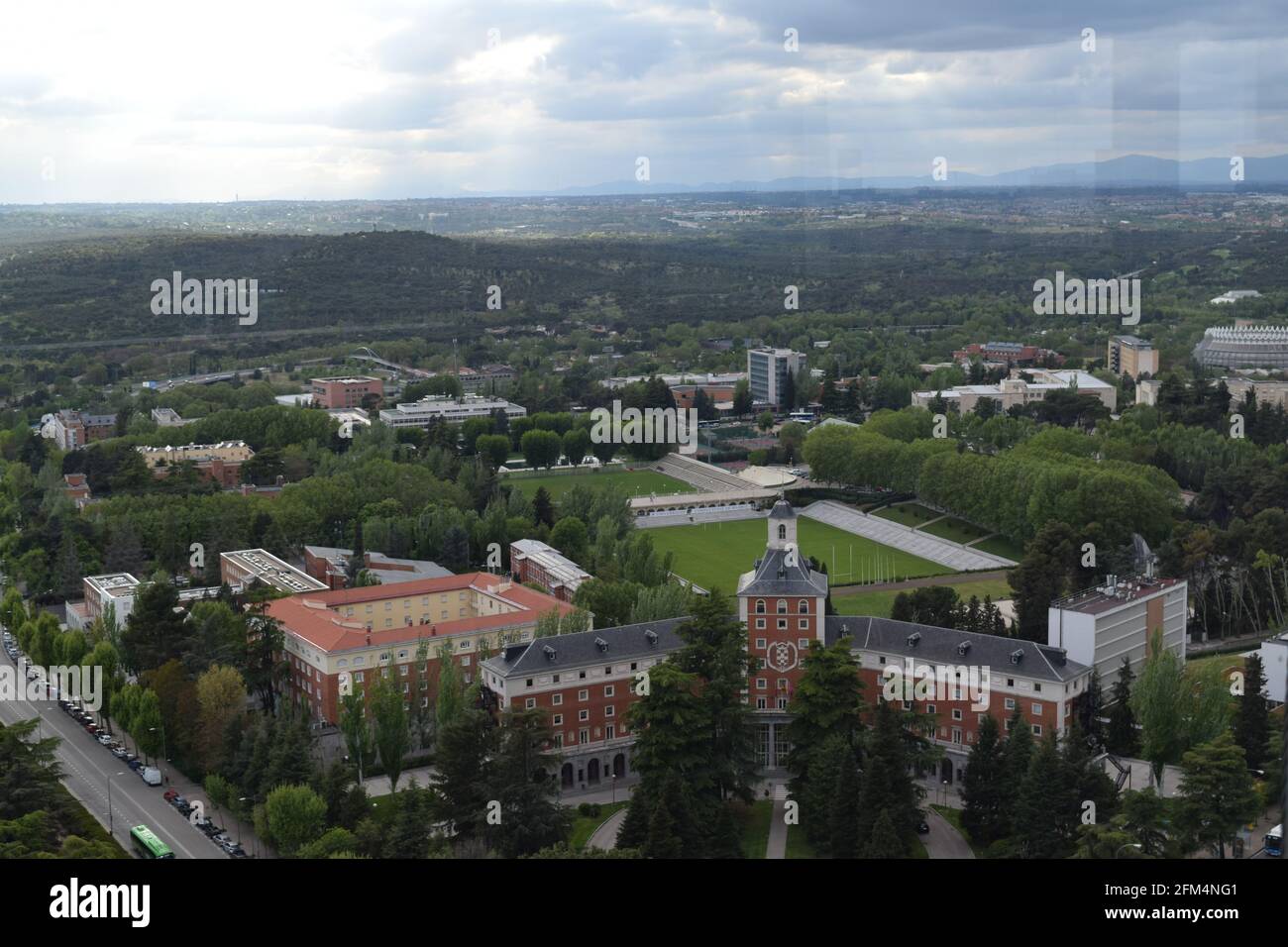 Madrid from above Stock Photo - Alamy