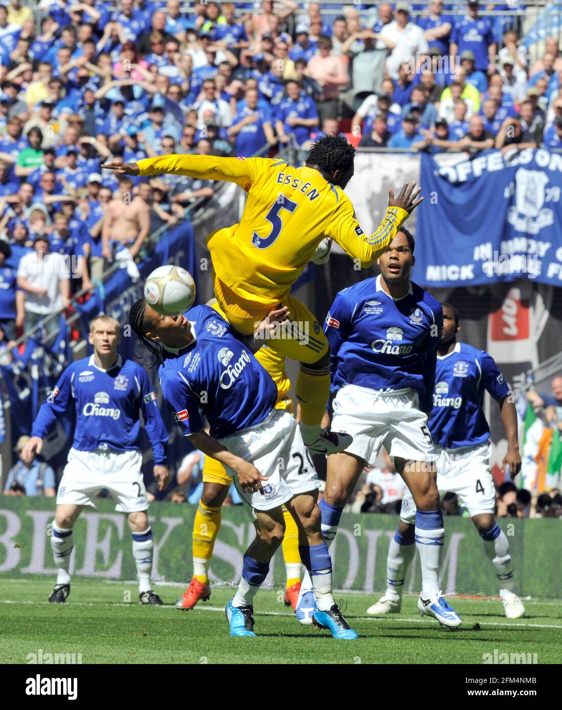 FA CUP FINAL 2009 CHELSEA V EVERTON 30/5/09. PICTURE DAVID ASHDOWN ...