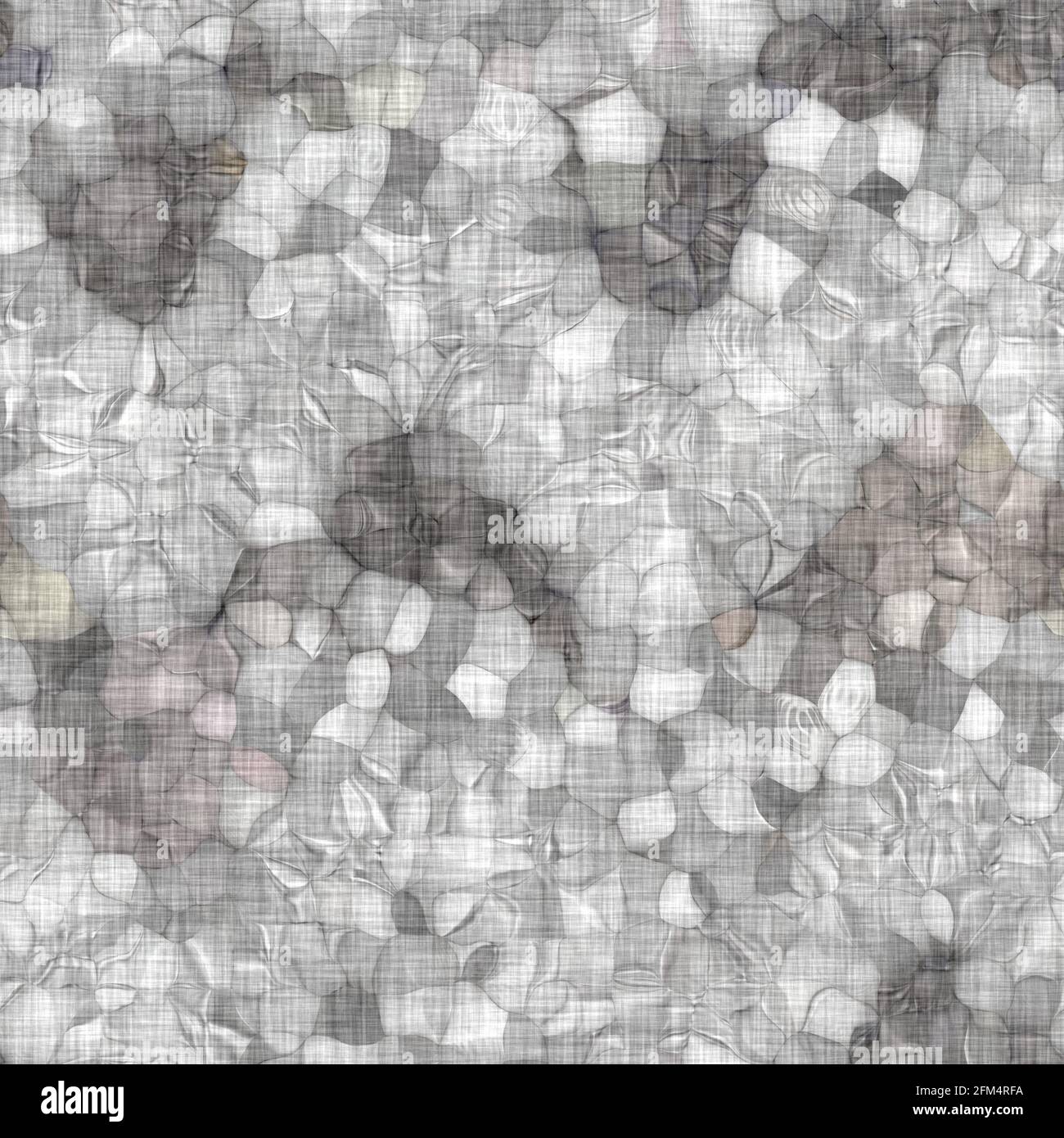 Rustic blotched charcoal grey french linen woven texture background ...