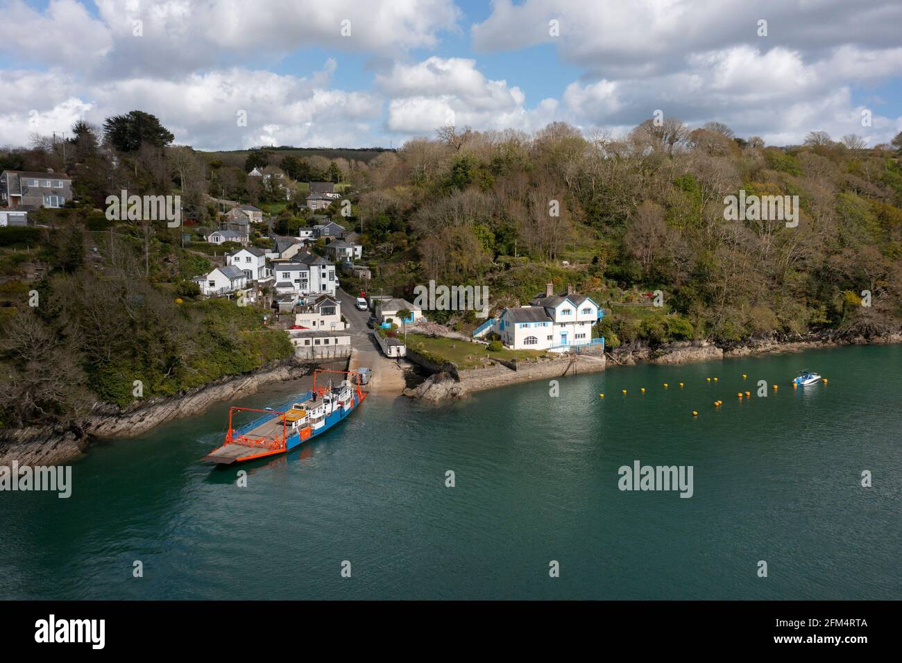 Ferryside fowey cornwall hi-res stock photography and images - Alamy
